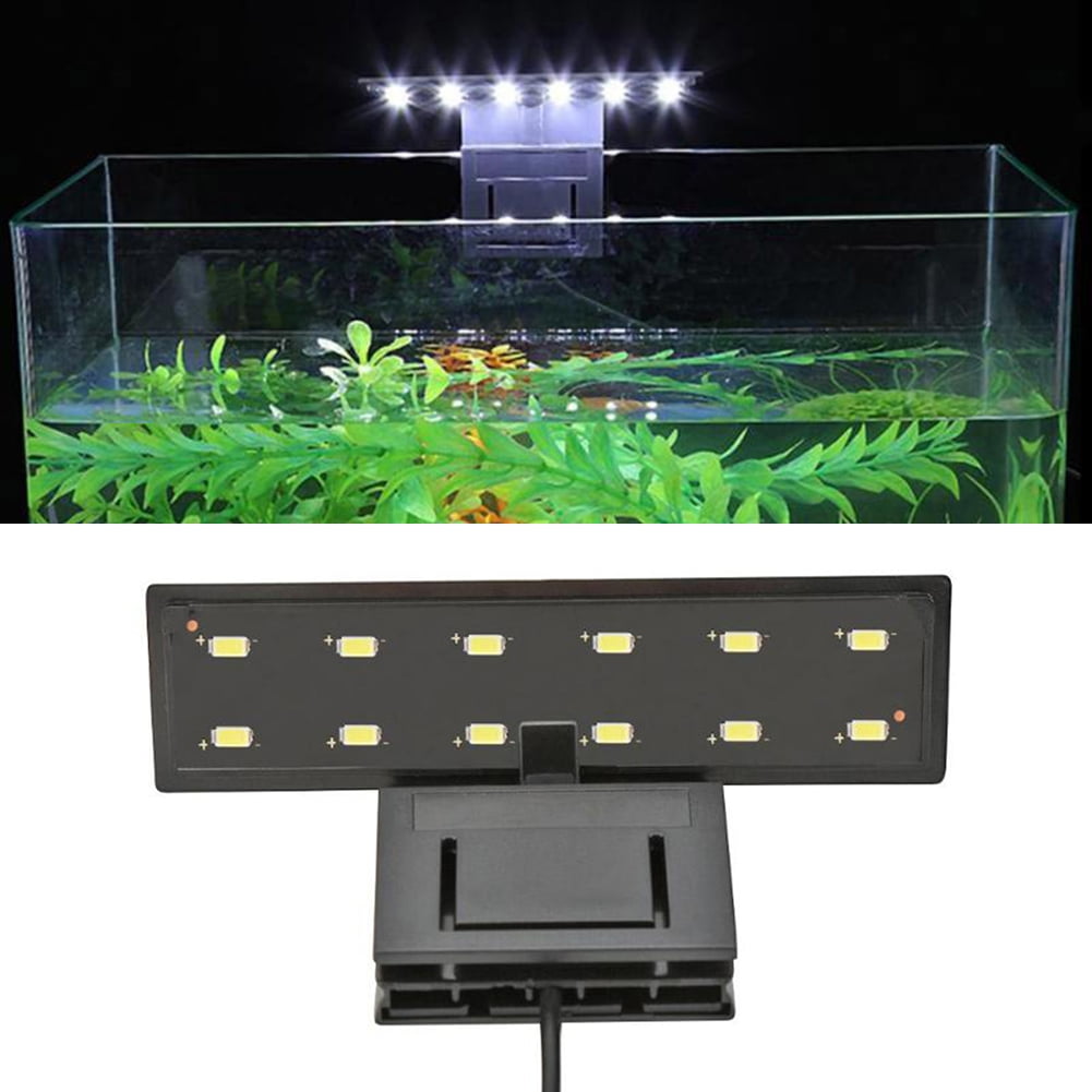Taolixe Aquarium LED Clip on Light Fish Tank Aquatic Plant Growing ...
