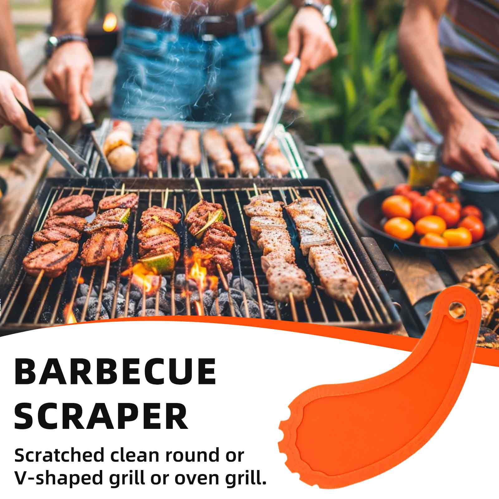 Taolixe BBQ Grill Scraper Bristle-Free PLA Grill Griddle Cleaner Metal ...