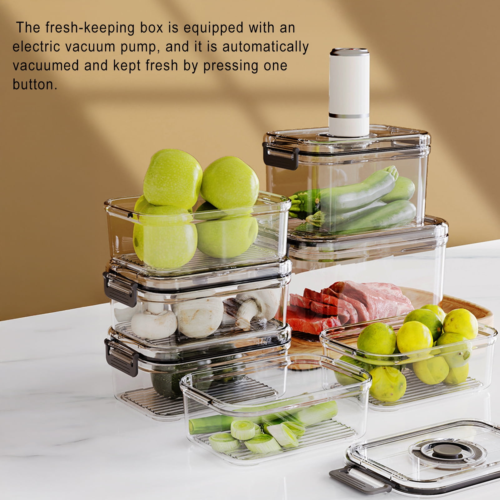 Taolixe Bread Box Large Capacity Airtight Storage Container with Lid ...