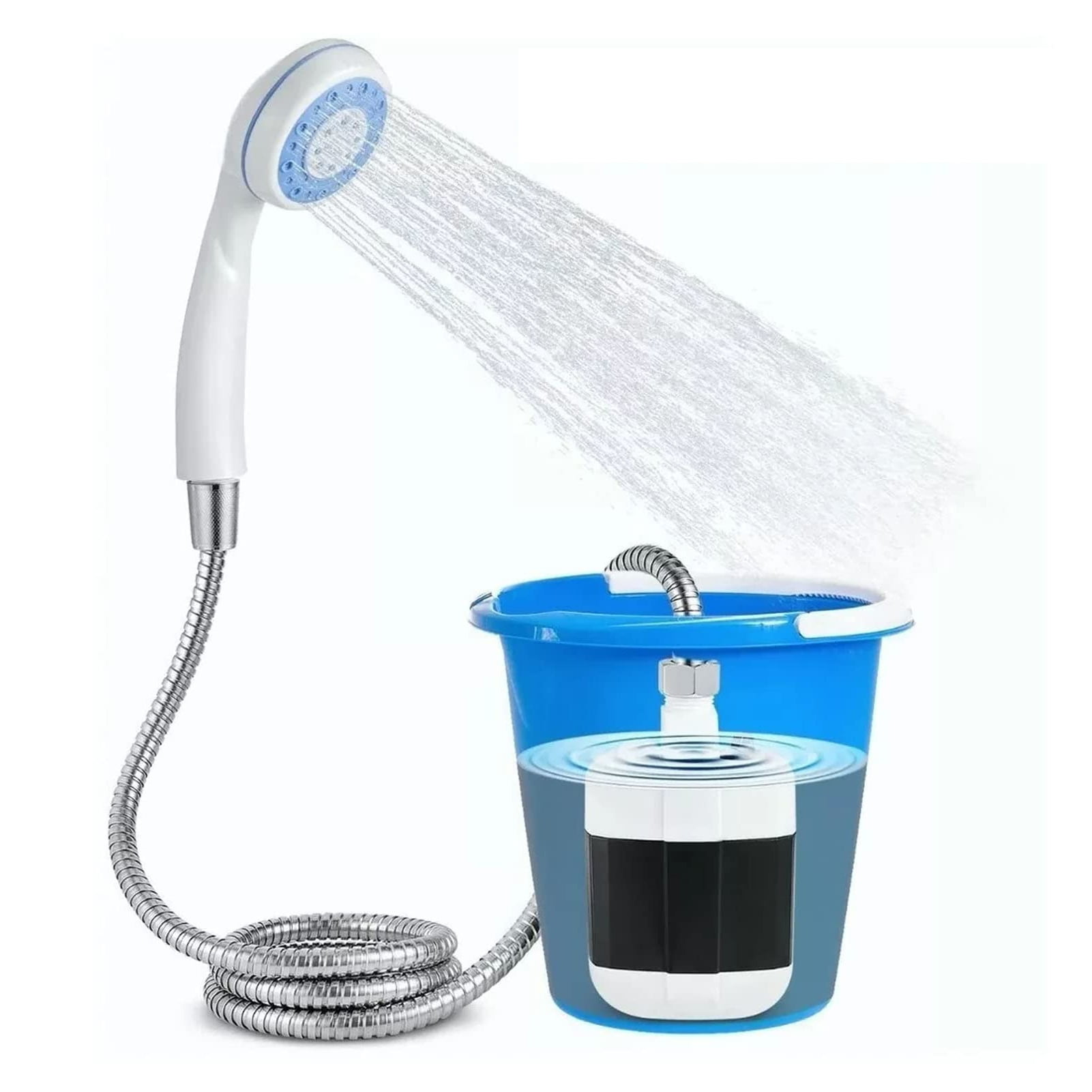 Taolixe Camping Shower Pump Easy to Use Compact Portable Rechargeable ...