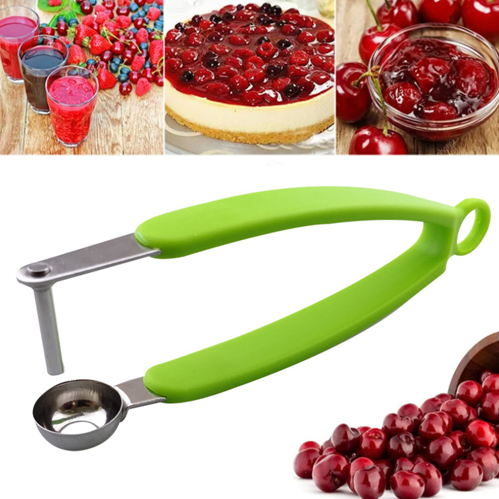 Taolixe Cherry Corer Cherry Pitter Tool Stainless Steel Olive Pitter ...