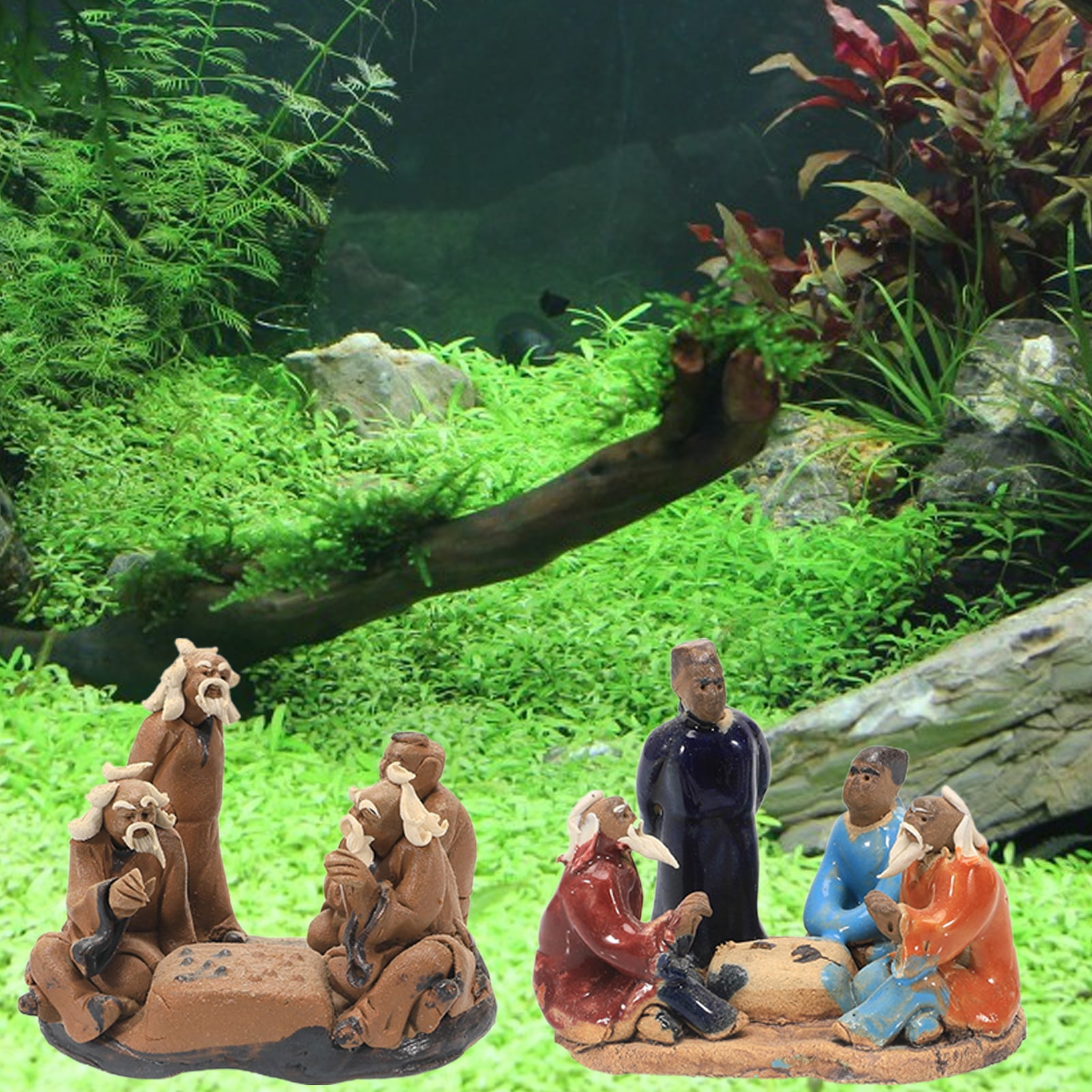 Taolixe Classic Fish Tank Ornament Handmade Pollution-free Realistic ...