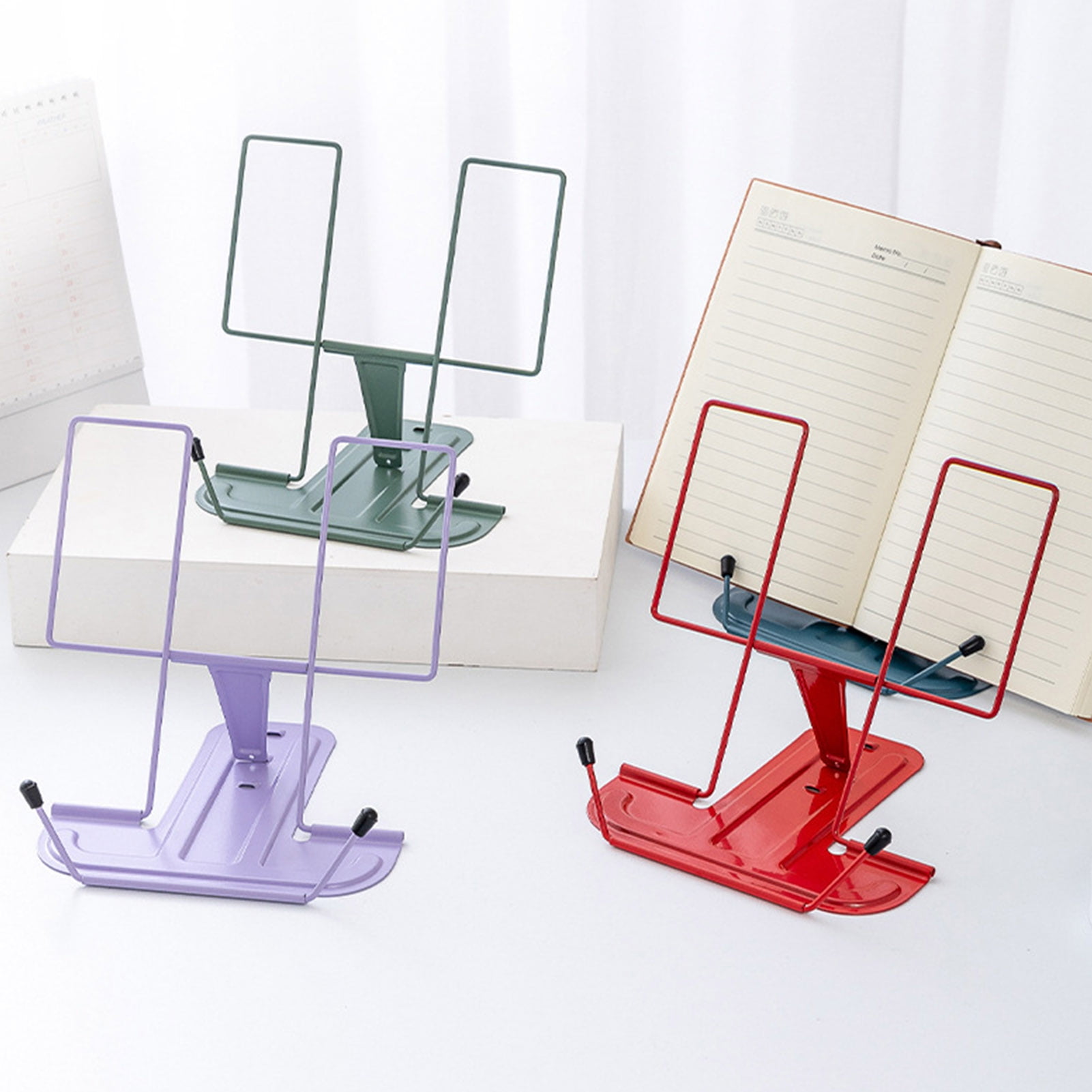 Taolixe Clearance Metal Book Stand for Reading Adjustable Rest Book ...