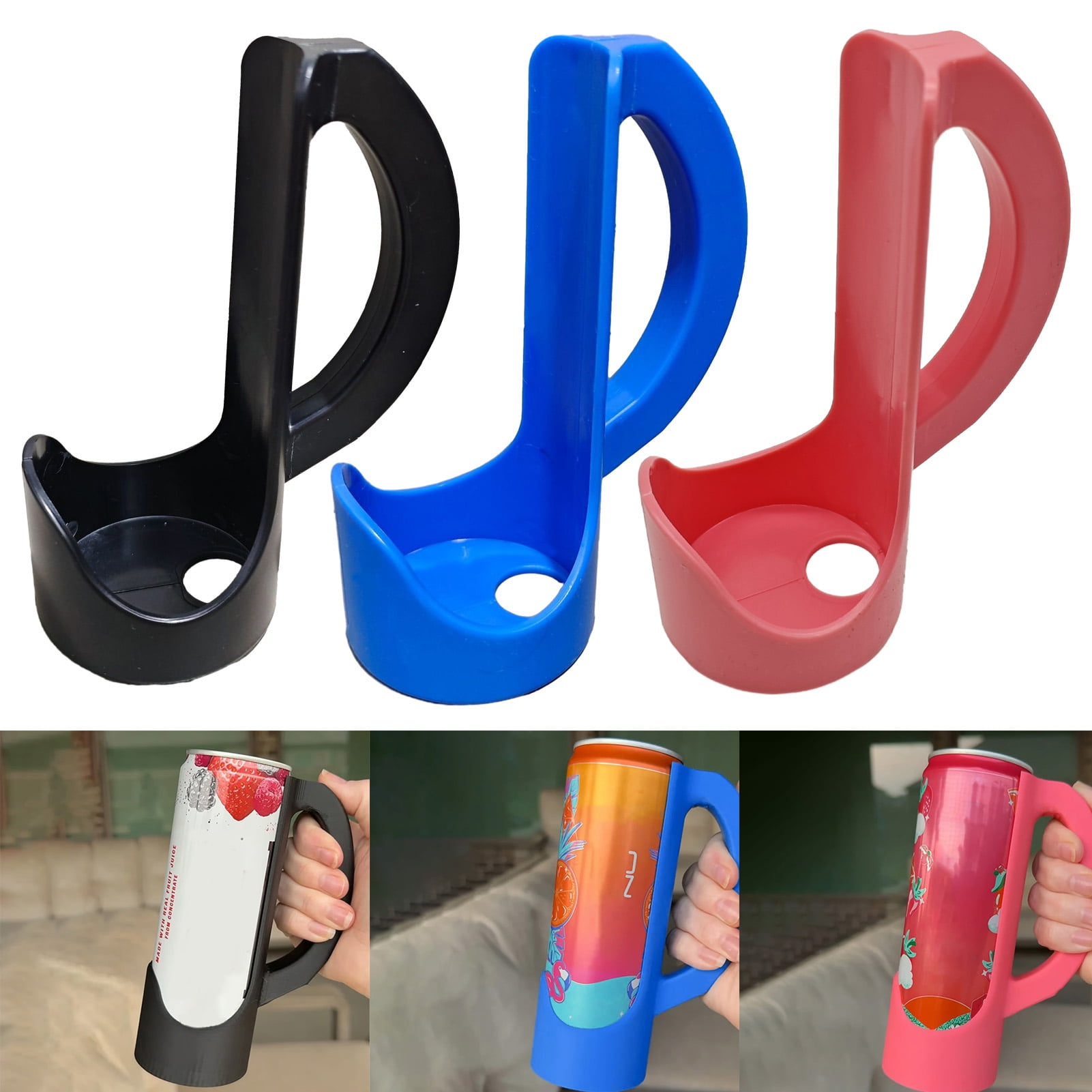 Taolixe Coke Can Holder Beer Cup Handle with Suction Cup Portable Drink ...