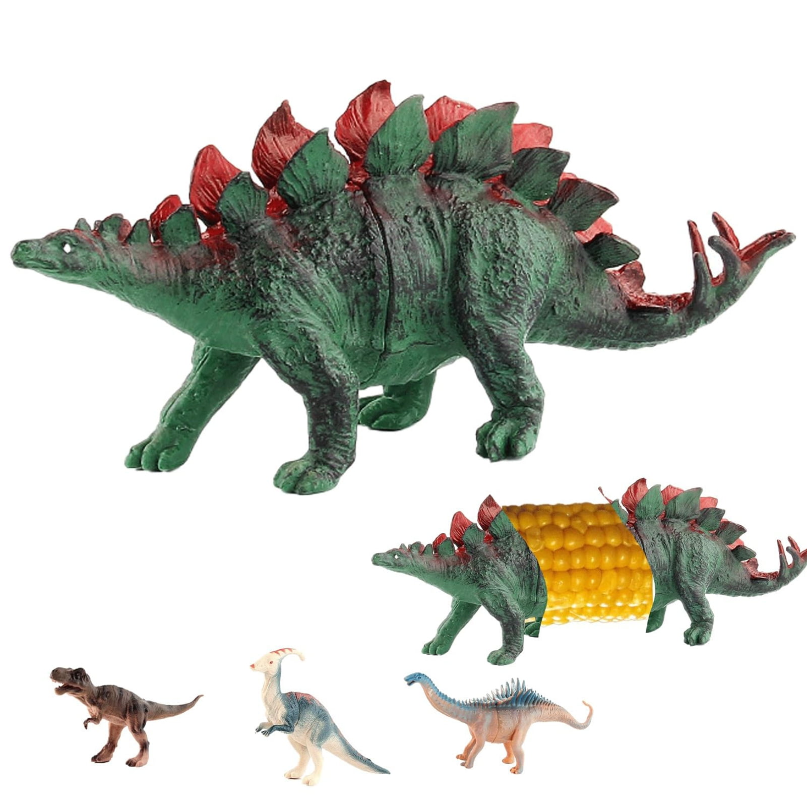 Taolixe Dinosaur Corn Cob Holders Stainless Steel Corn Forks Reusable ...