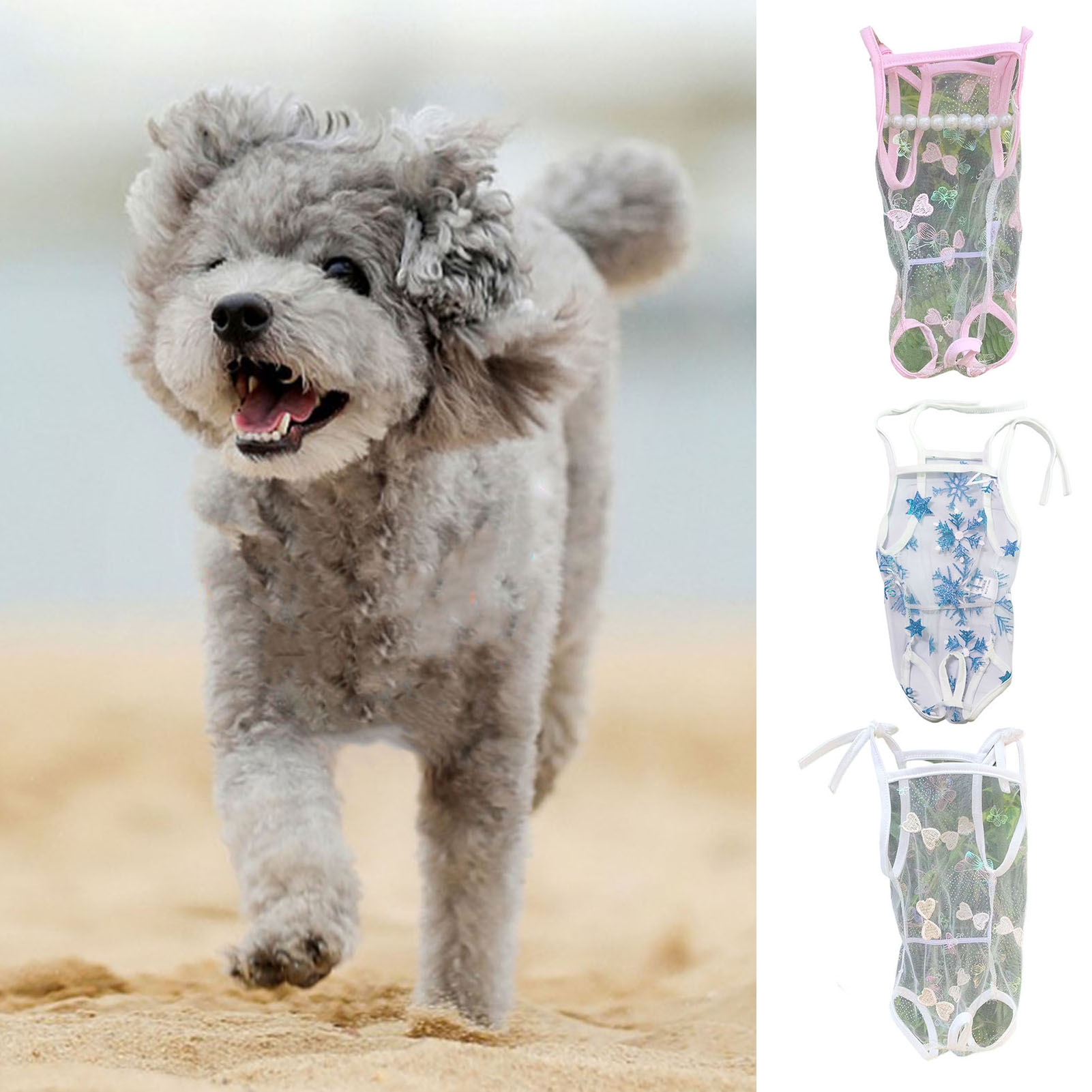 Taolixe Dog Diaper Romper Super Soft Highly Absorbent Friendly to Skin ...