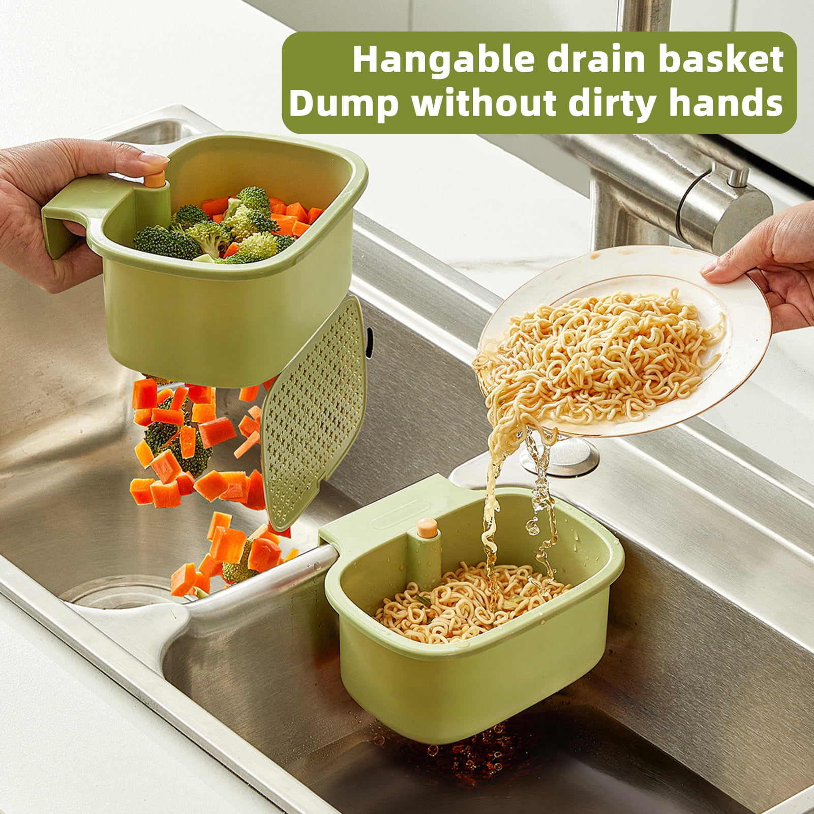 Taolixe Drain Basket with Separation Filter Design Quick Filtration ...