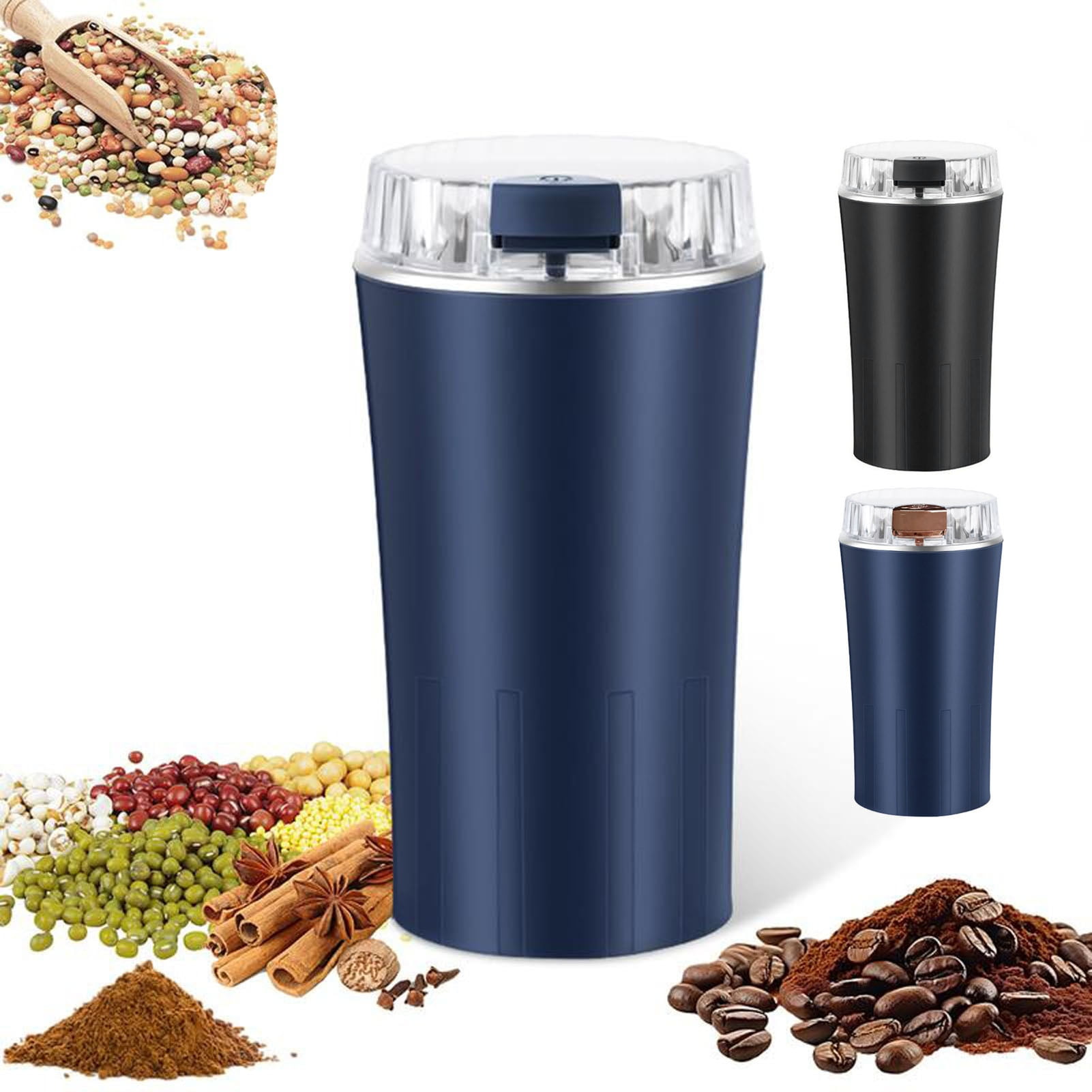 Taolixe Electric Coffee Grinder 240W Stainless Steel Blades ...