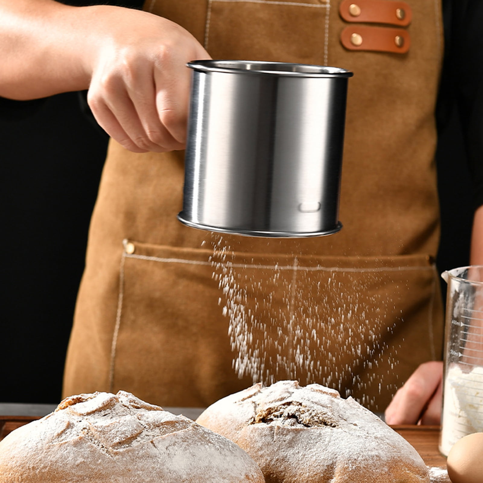 Taolixe Flour Sieve Baking Tool Fine Mesh Filter Portable Semi ...