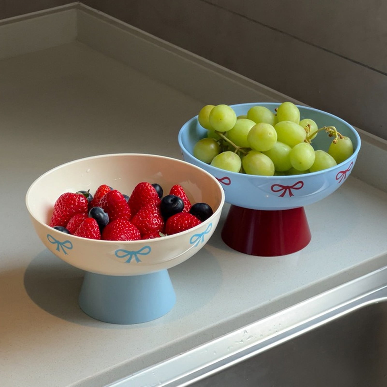 Taolixe Fruit Tray with Drainage Base Creative Drip Fruit Basket for ...