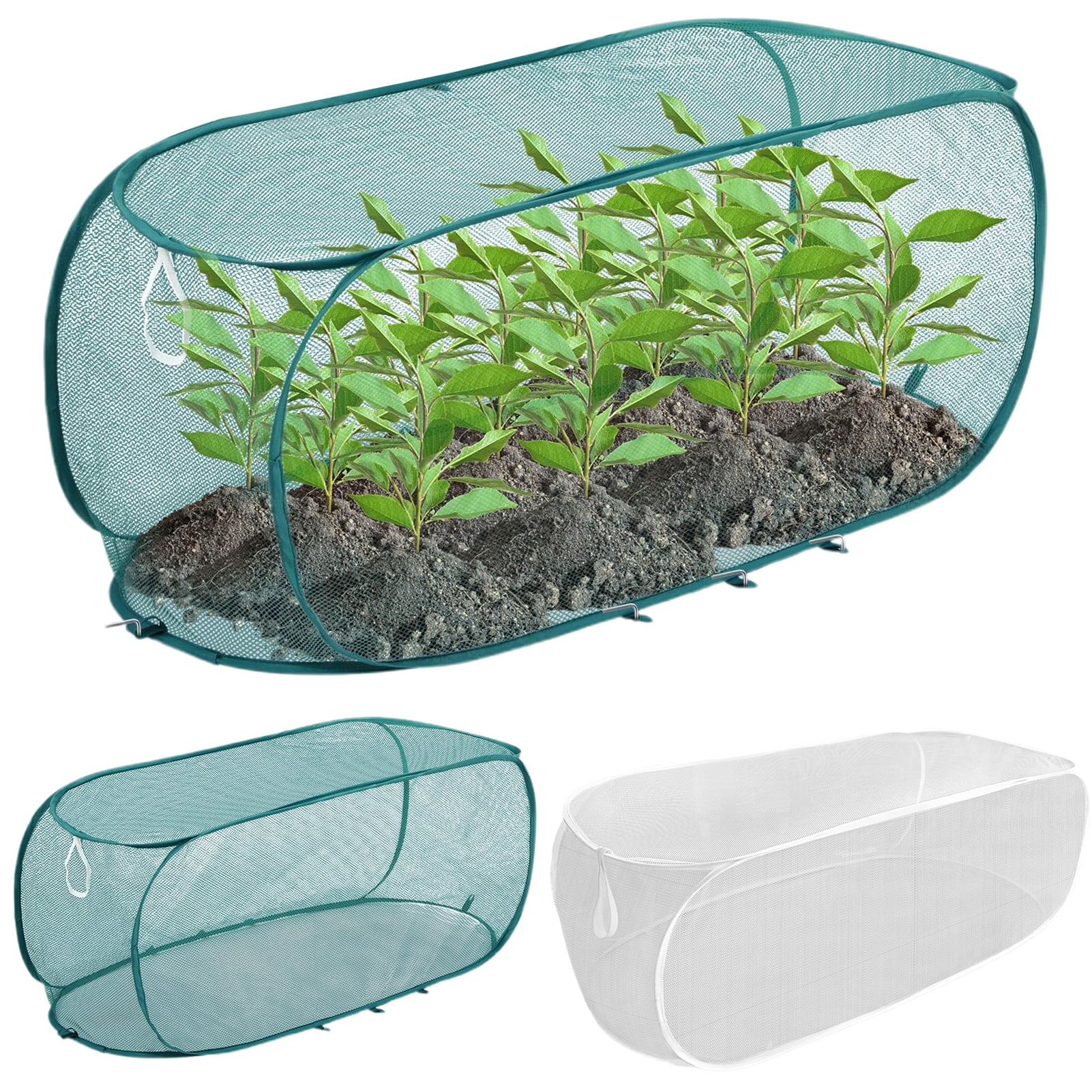 Taolixe Garden Netting for Raised Beds Foldable Mesh Plant Cage with ...