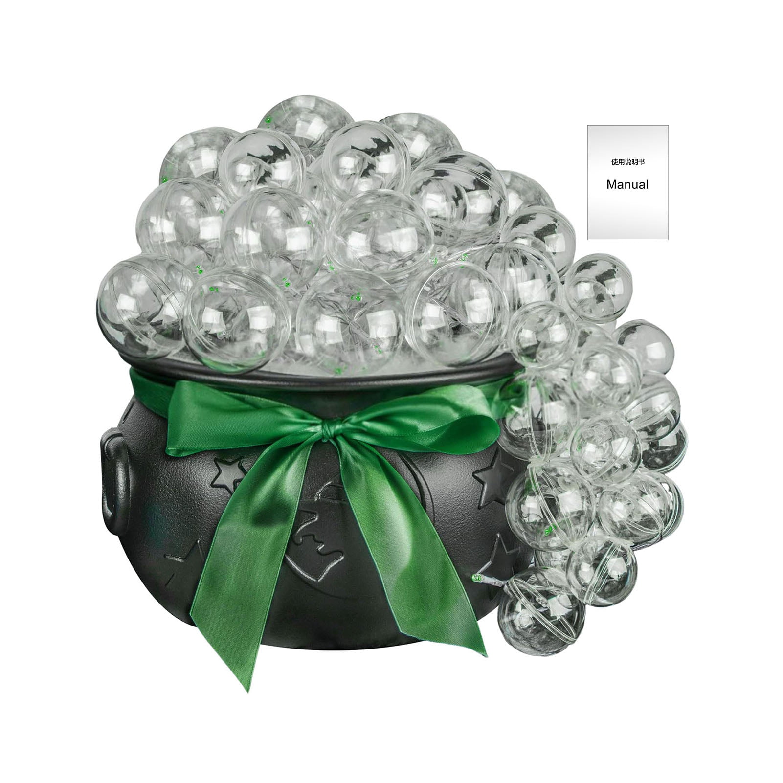 Taolixe Glowing Witch's Cauldron Set DIY Light-Up Bubbling Cauldron ...