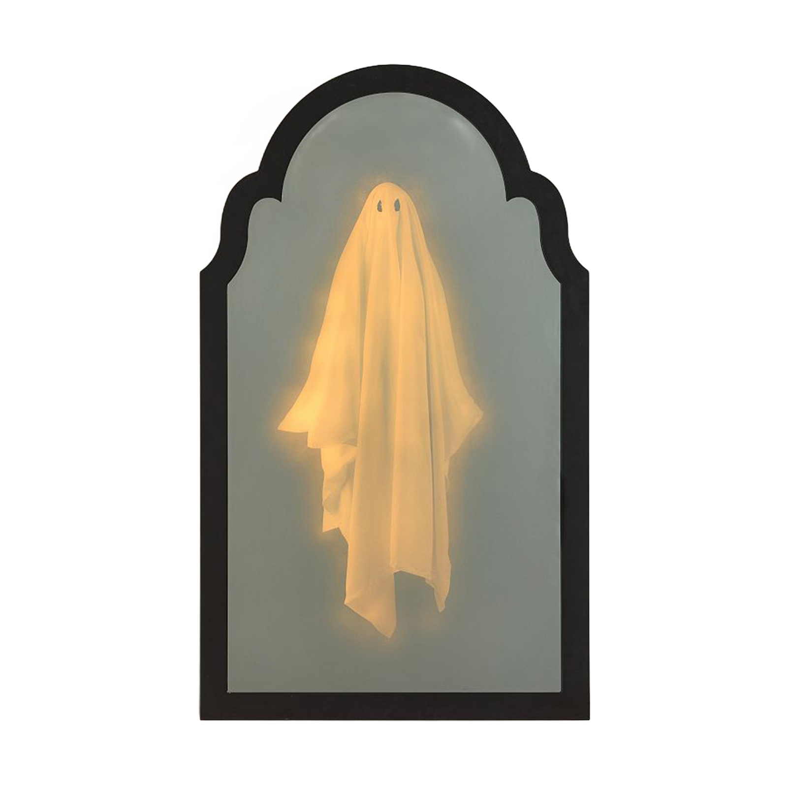 Taolixe Halloween Hologram Ghost Mirror LED Light Up Spooky Ghost ...
