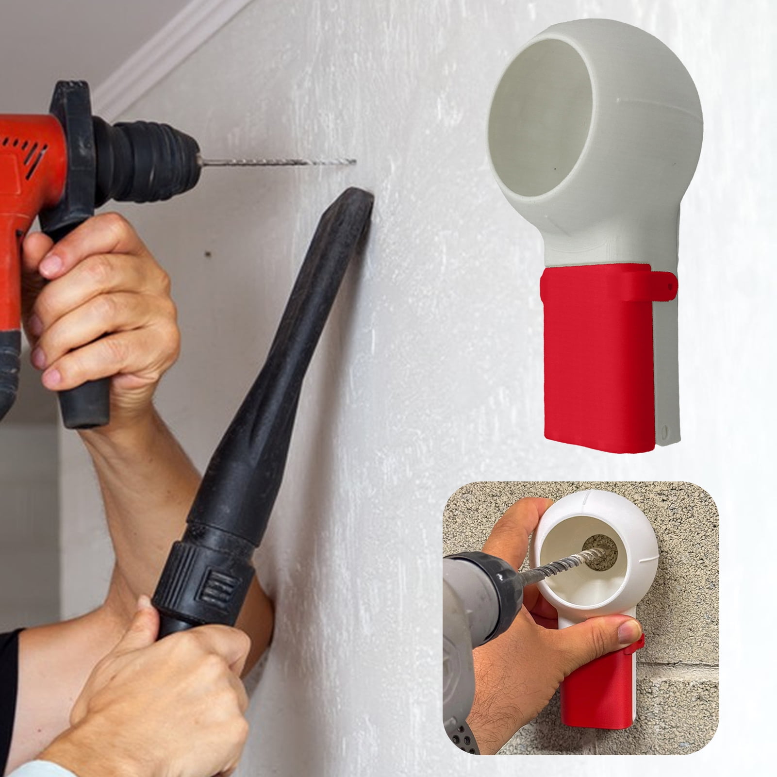 Taolixe Hole Saw Dust Bowl Drill Dust Catcher with Collection Box Hole Saw Dust Collection Bowl ...