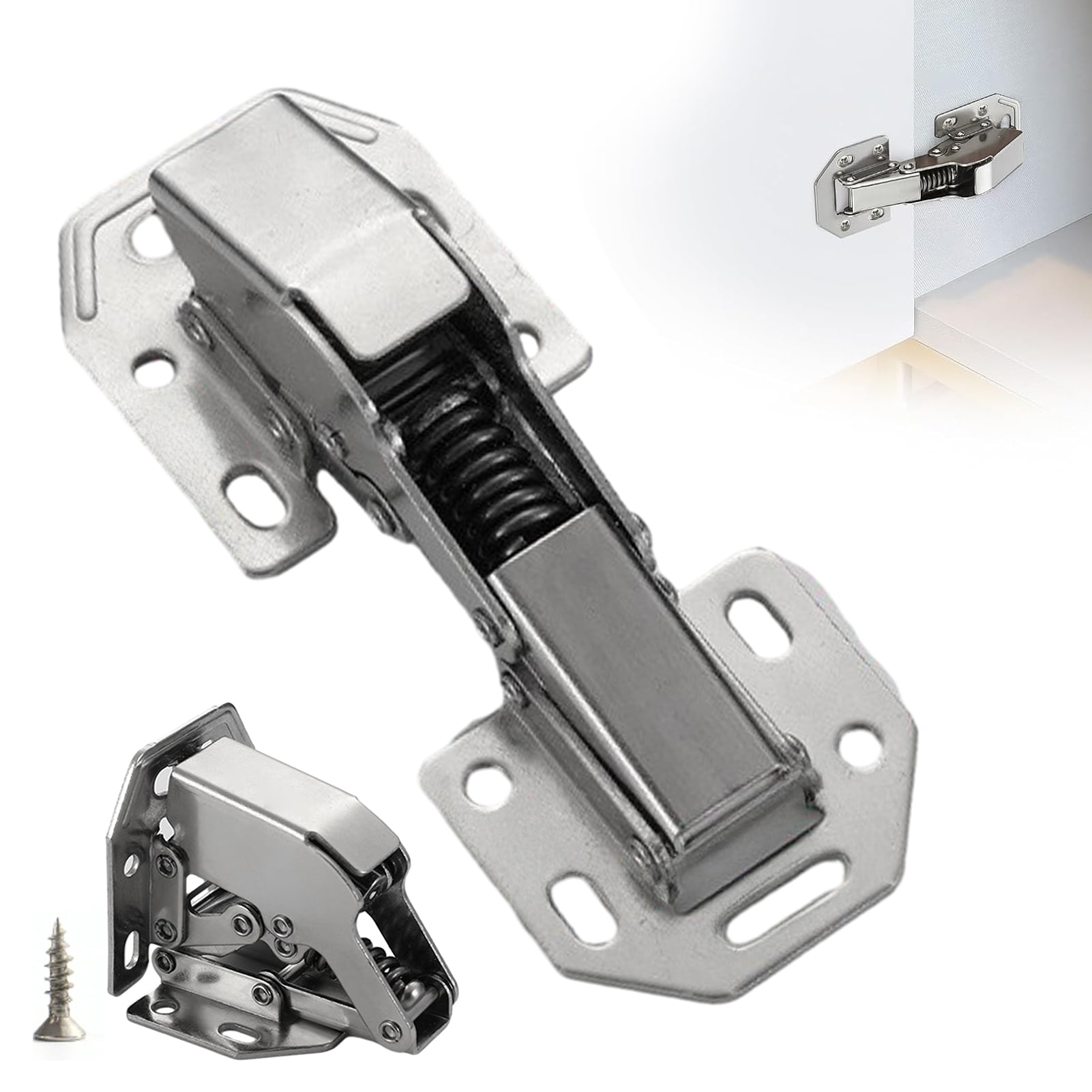 Taolixe Kitchen Cabinet Hinges Rustproof Corrosion Resistant ...