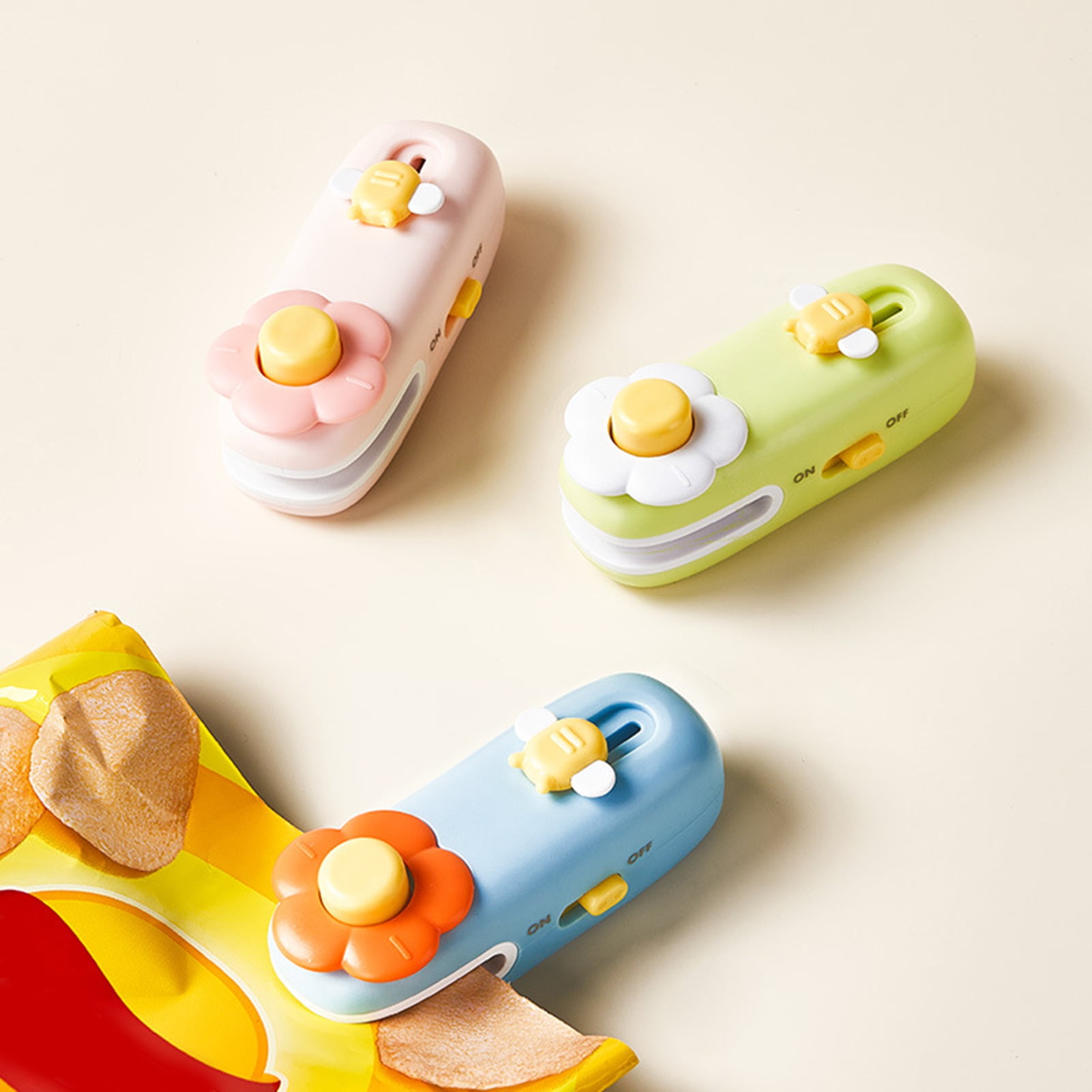 Taolixe Mini Bag Sealer And Cutter Rechargeable Chip Bag Sealer ...