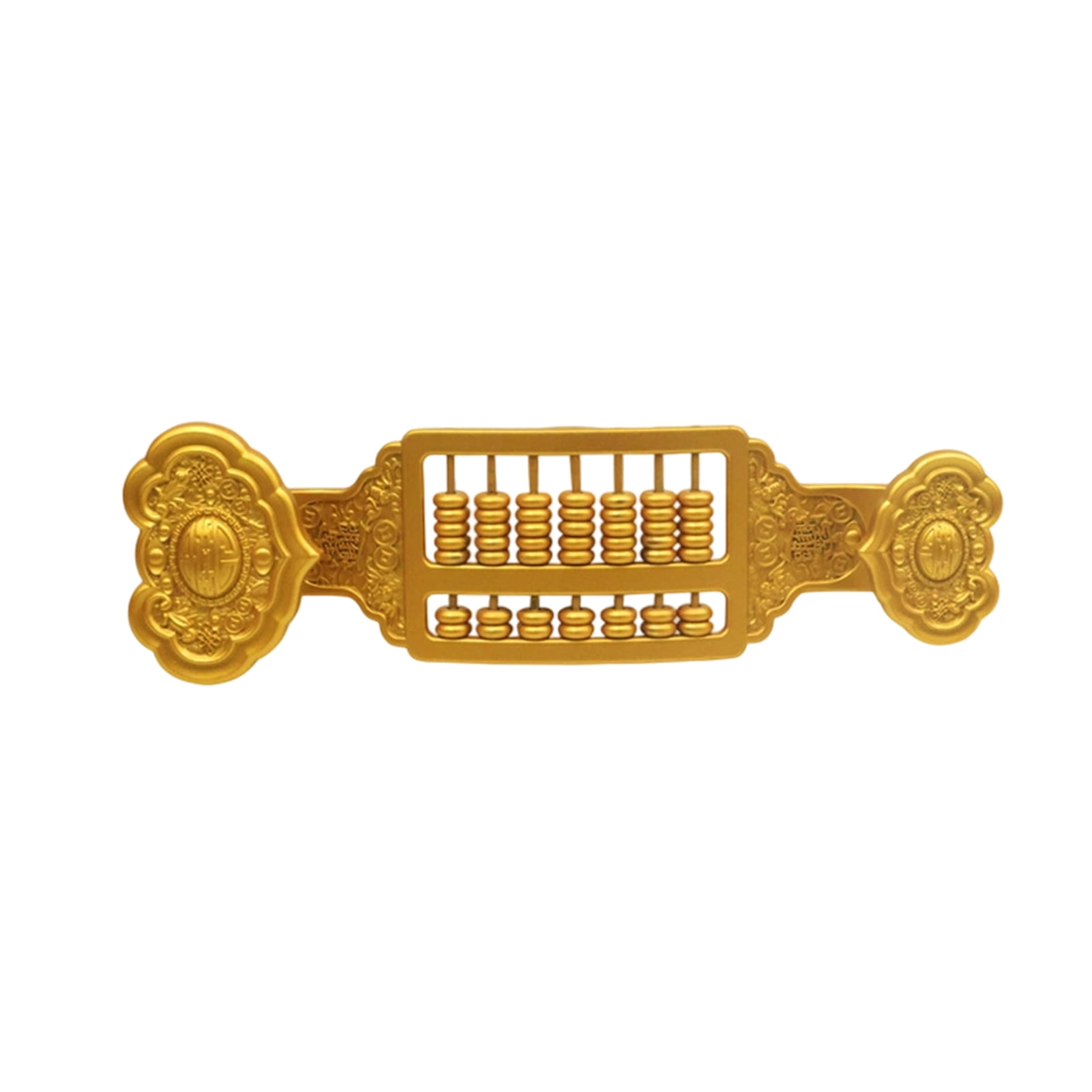 Taolixe Mini Brass Abacus Ruyi Decoration Vintage Chinese Ruyi Golden ...