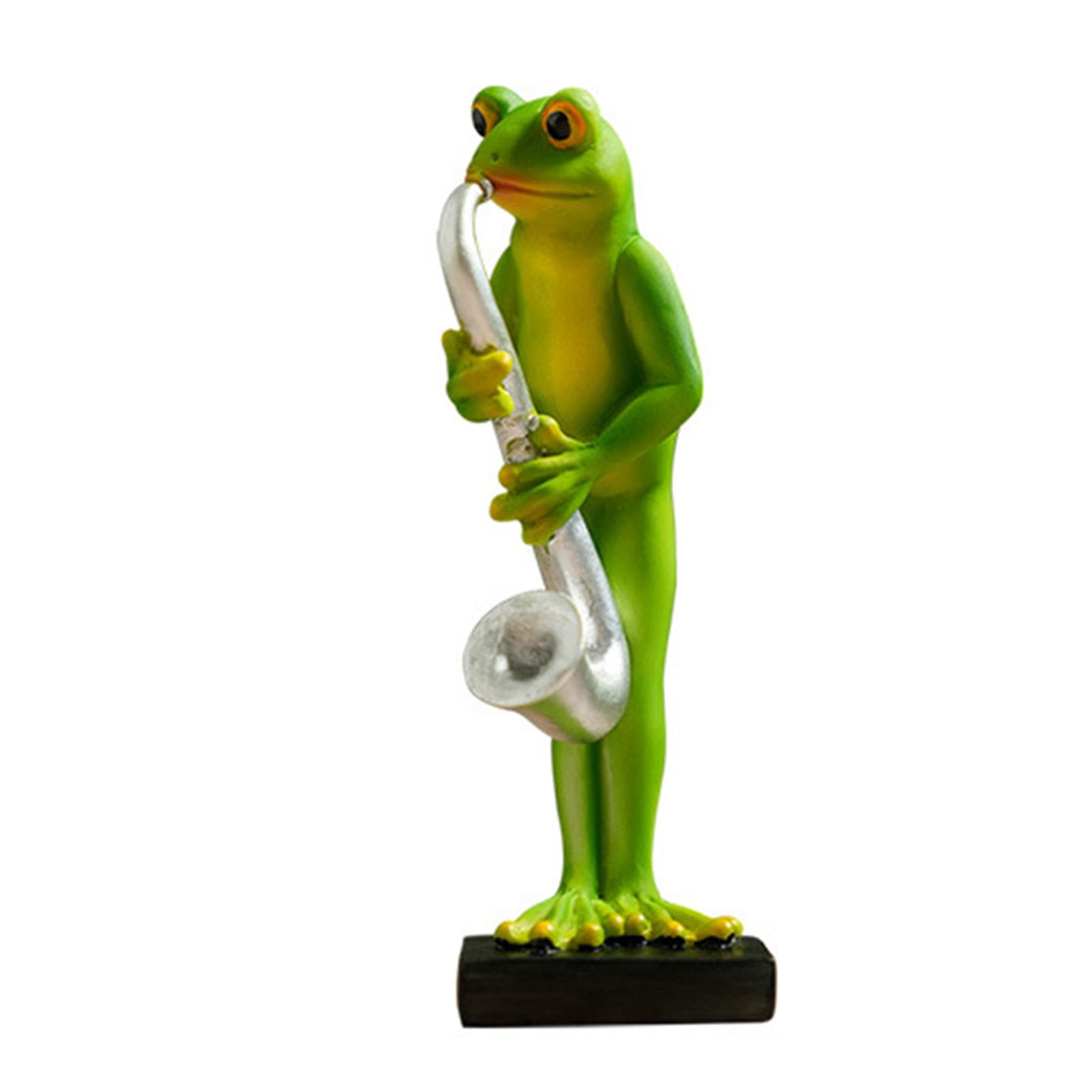 Taolixe Musical Instrument Frog Figurine Cello Violin Saxophone Bass ...