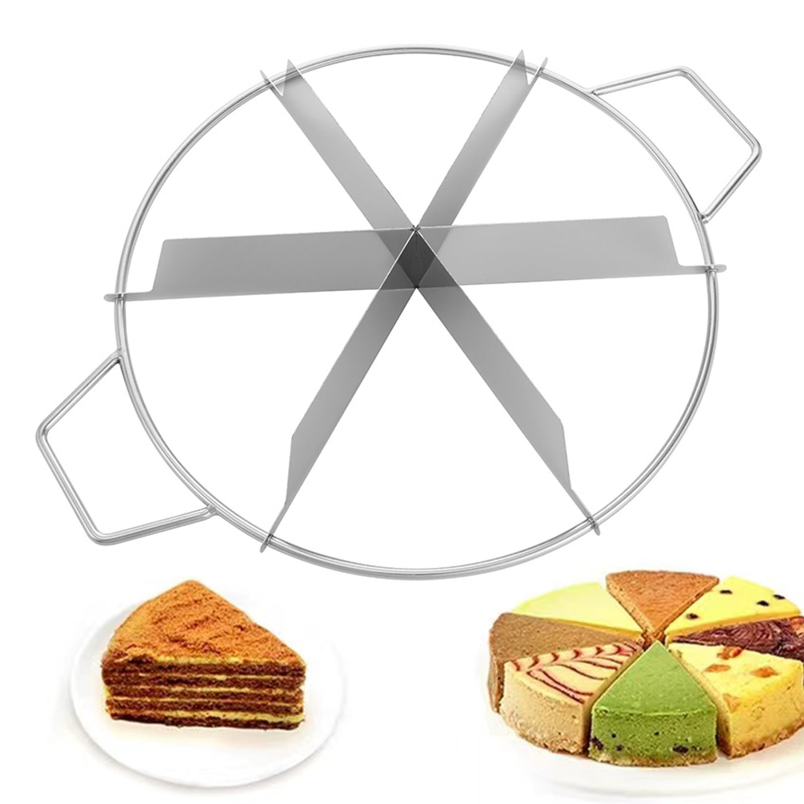 Taolixe Pancake Cutter Stainless Steel Pie Slicer Rust Proof Cake ...