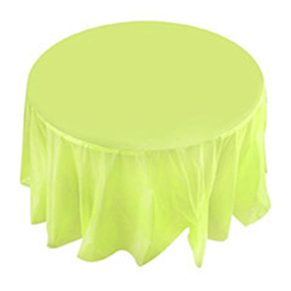 Taolixe Plastic Waterproof Large Wedding Party Disposable Circular ...