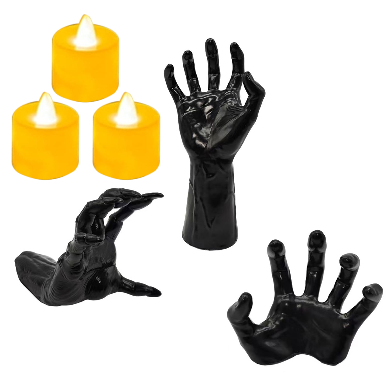 Taolixe Scary Hand Wall Decor Realistic Halloween Prop Creepy Towel ...