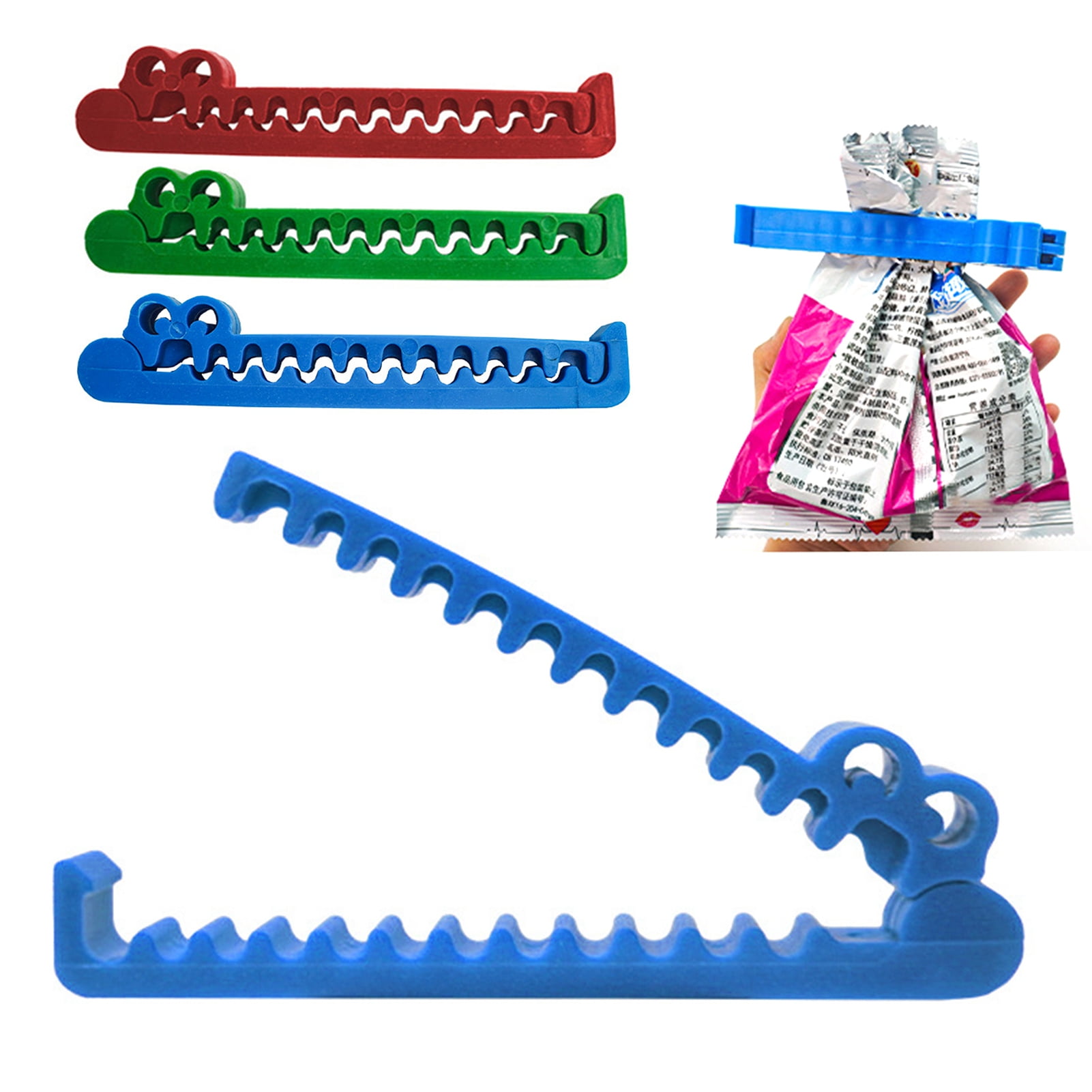 Taolixe Snack Clip Bag Sealing Clips Universal One-handed Bag Sealer ...