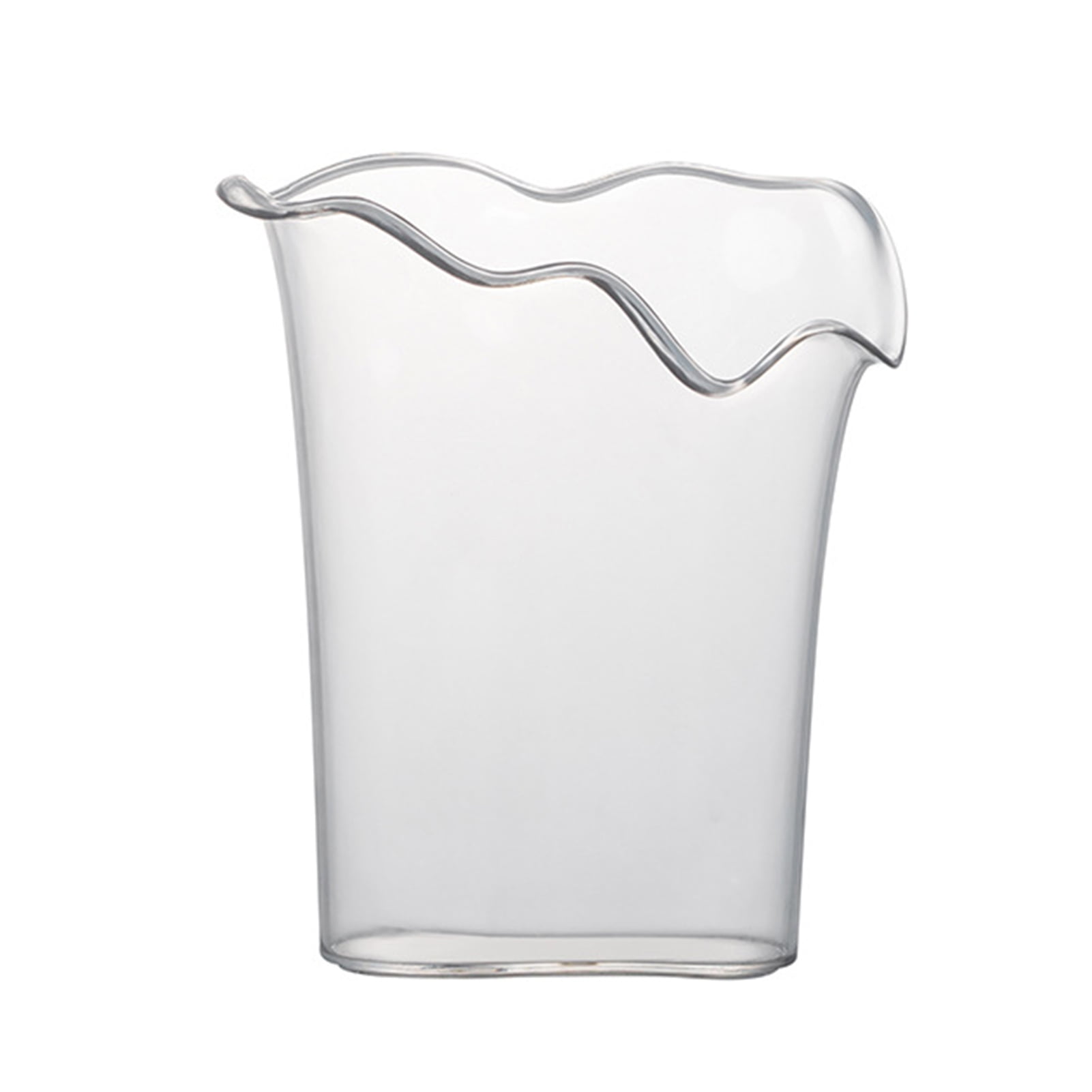 Taolixe Transparent Plastic Flower Vase Heavy Duty Flower Holder ...