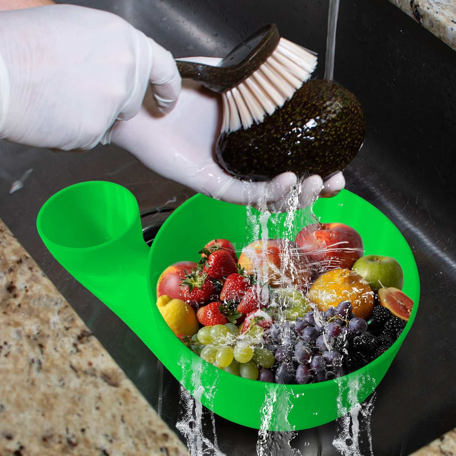 Taolixe Vegetable Fruit Washer Cleaning Spinner Machine Food Cleaner ...