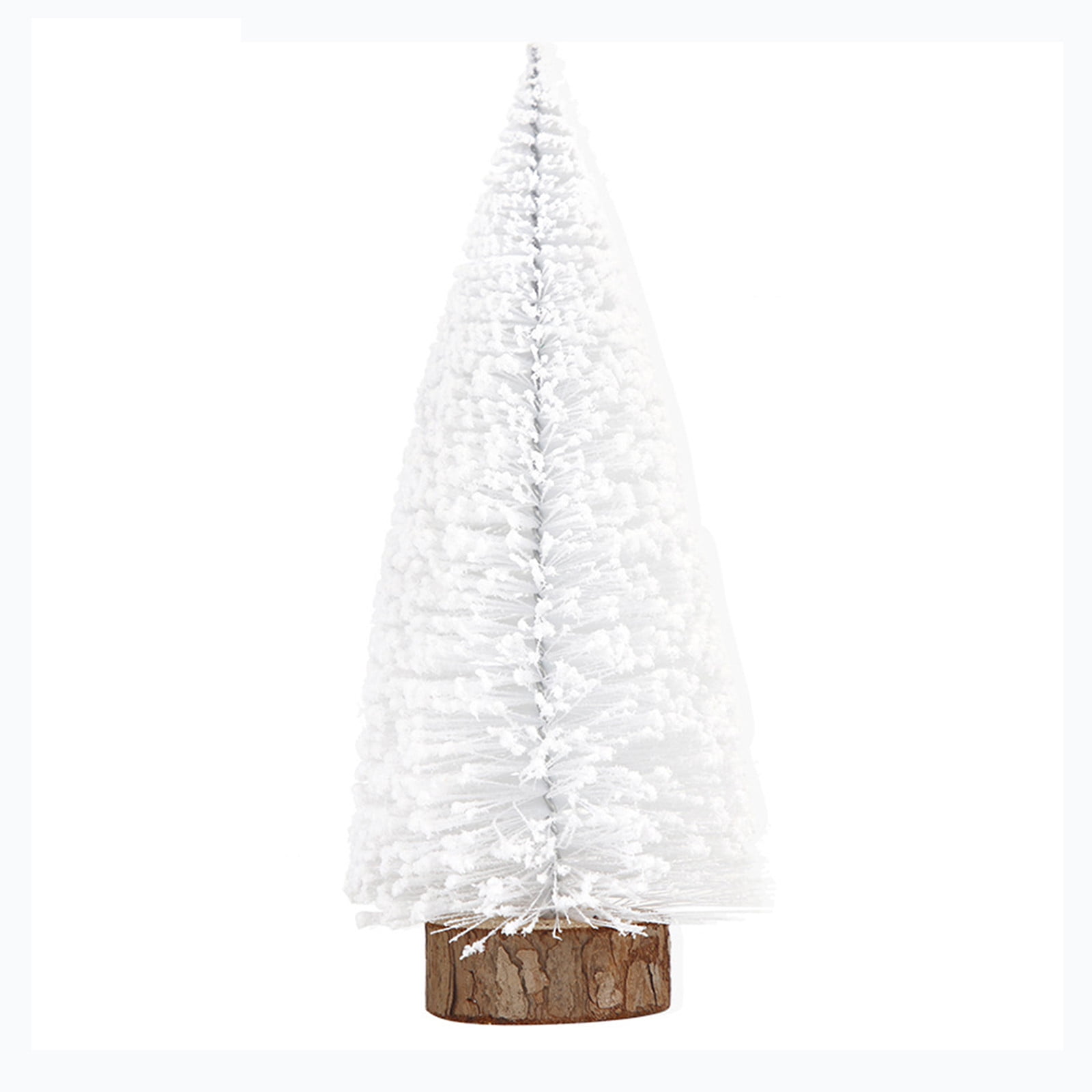 Beautynvta Clearance White Mini Christmas Pine Trees, Artificial ...