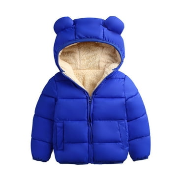 Gyratedream 2-6T Toddler Kids Little Boy Girl Winter Down Coat Fleece Lined Hooded Jacket ...