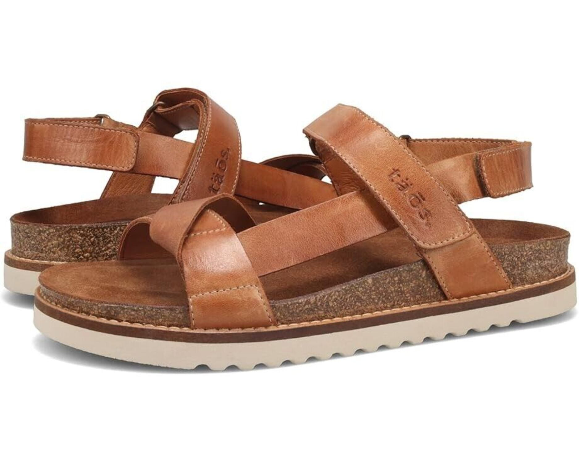 Taos Sideways SDW-8372-CARA Women's US 10 Caramel Leather Comfort ...