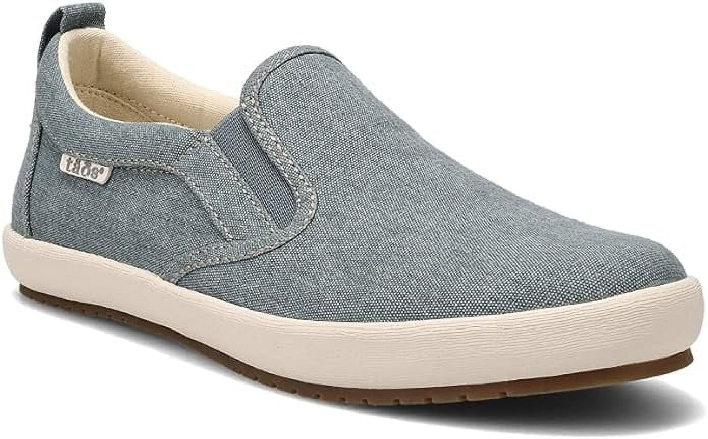 Taos Women's Dandy Slip On Sneaker, Lake Blue Wash Canvas, 7.5 US ...