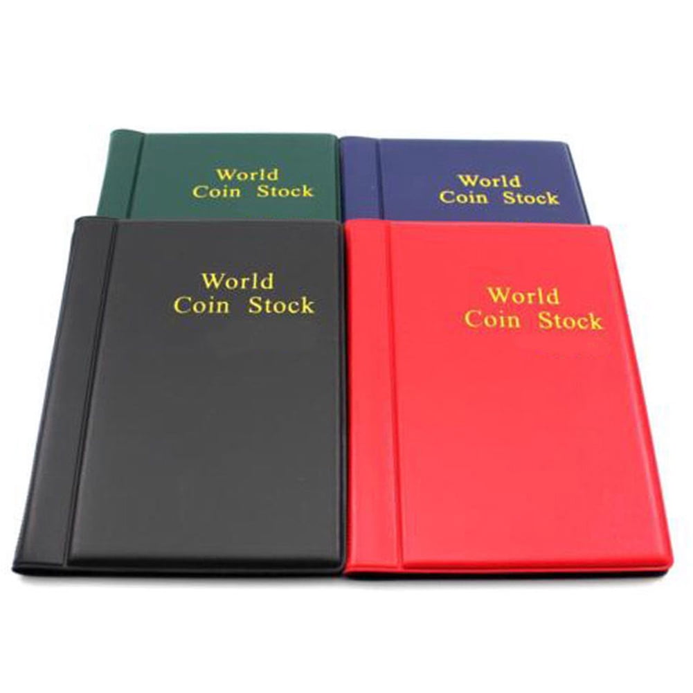 Taosunzt 10 Pages 120 Coin Collection Holder Pocket Money Tokens ...