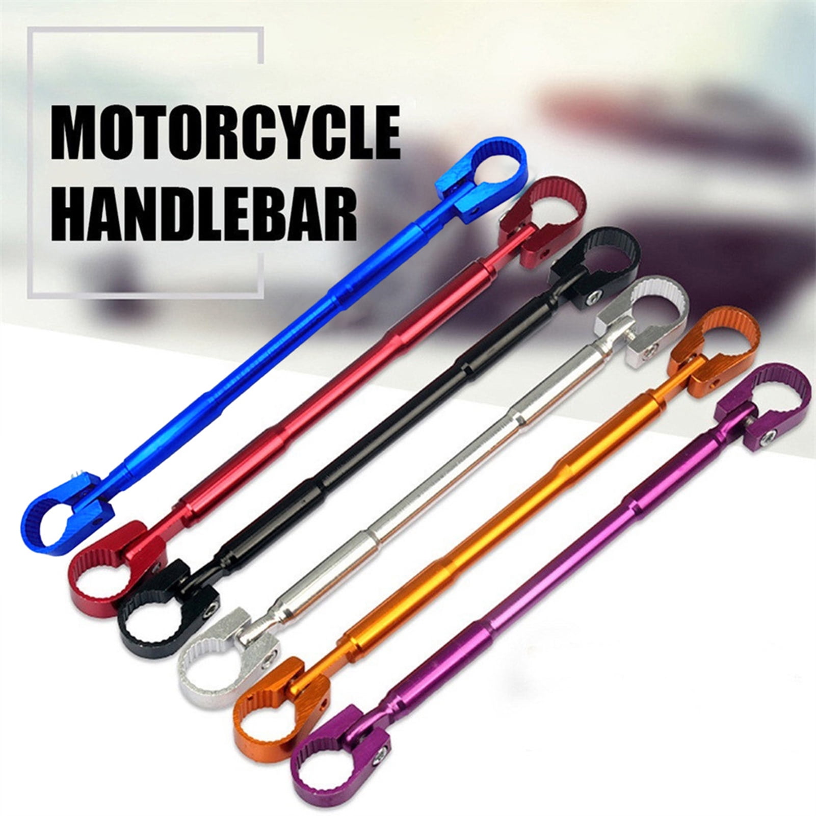 Taosunzt 22mm Universal Motorcycle Aluminium Alloy Strengthen Handlebar ...