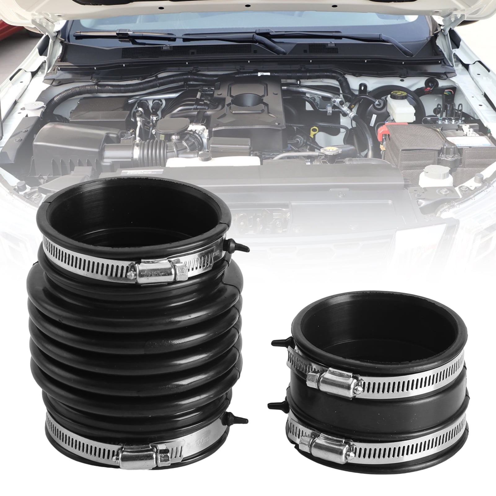 Taosunzt 2Pcs Engine Rubber Air Cleaner Intake Hose Boot Tube 16576 ...