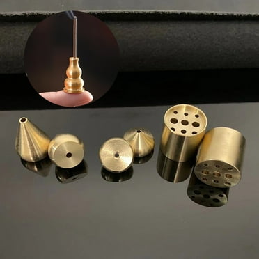 Ajuny Aluminum Round Incense Sticks Cone Burner Votive Holder Ash ...