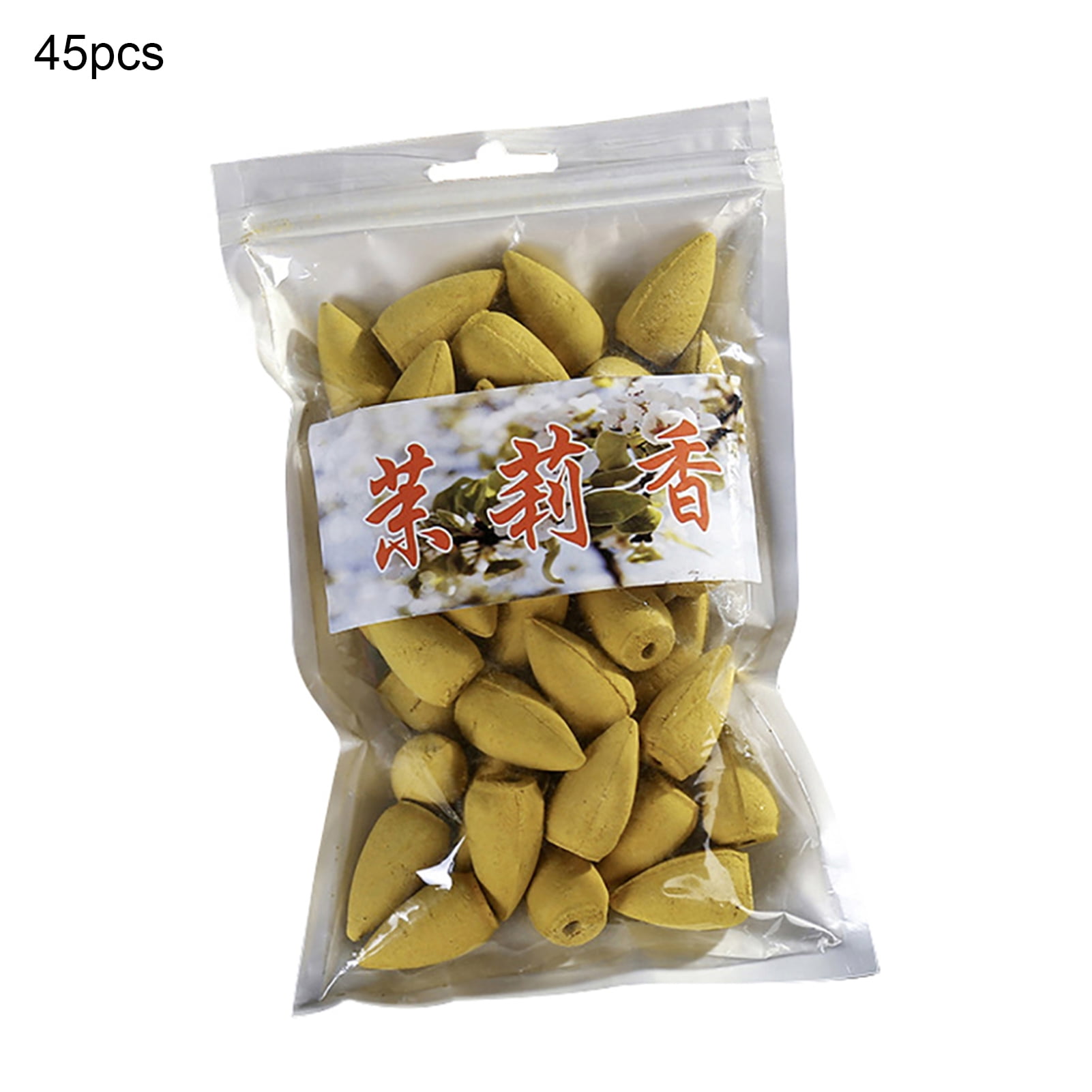 Taosunzt 45Pcs/Set Incense Cone Natural Back-flow Cone Shape Tiny Tower ...