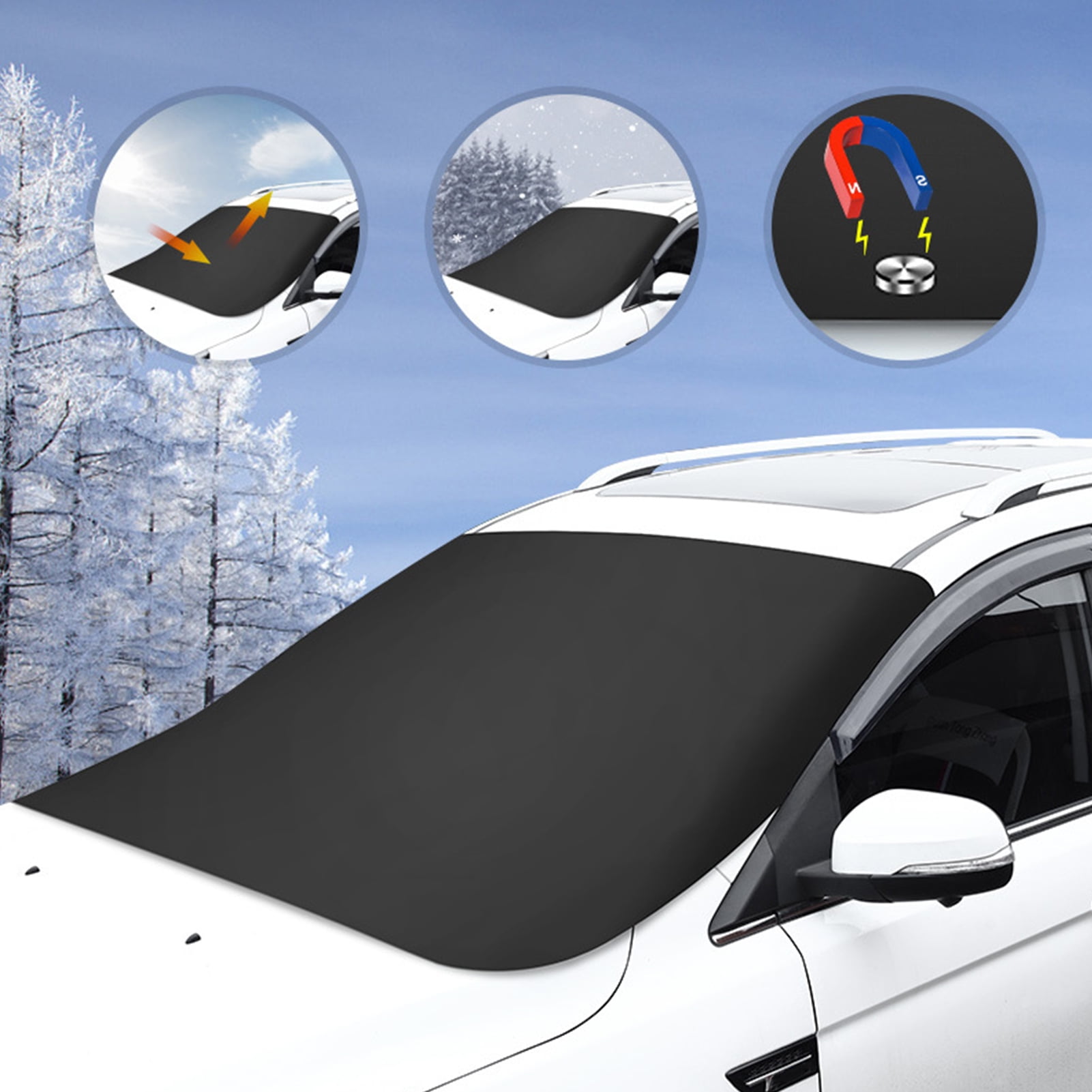 Taosunzt Car Snow Cover Ultimate Against Freeze Hail Blizzards Sun ...