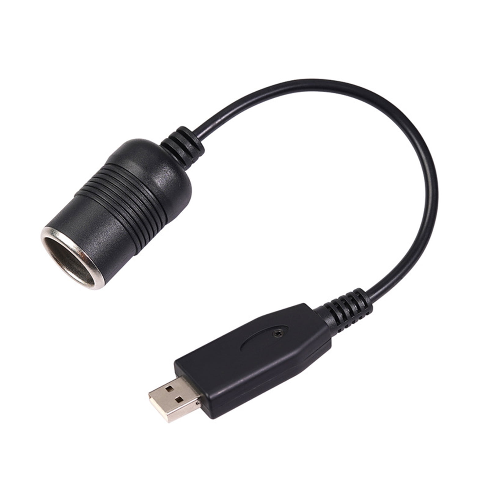 Taosunzt Converter Adapter USB Male 5V to 12V Car Cigarette Lighter ...