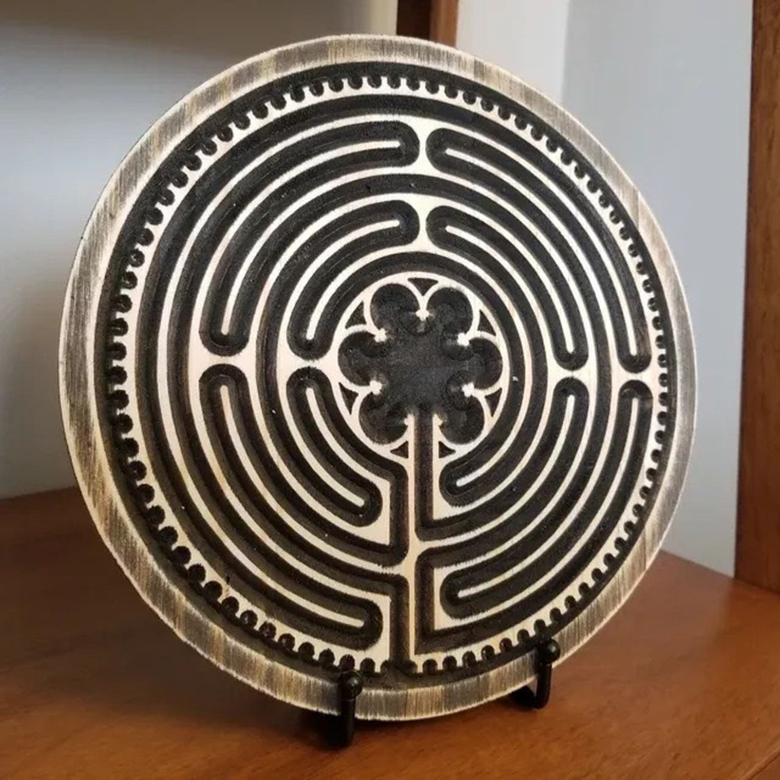 Taosunzt Finger Maze Wooden Smooth Handcrafted Reduce Stress Find Peace ...