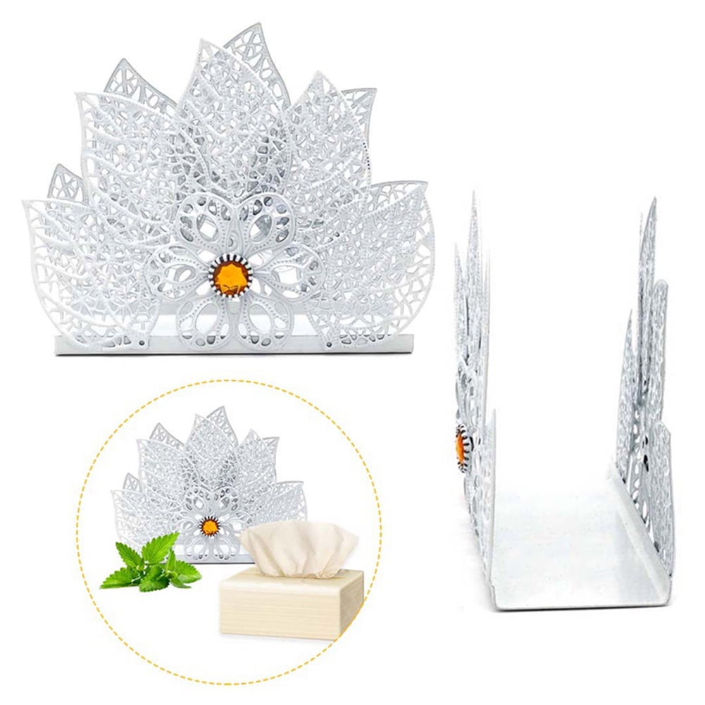 Taosunzt Hollow Napkin Holder Paper Towel Dispenser Tissue Rack Party ...