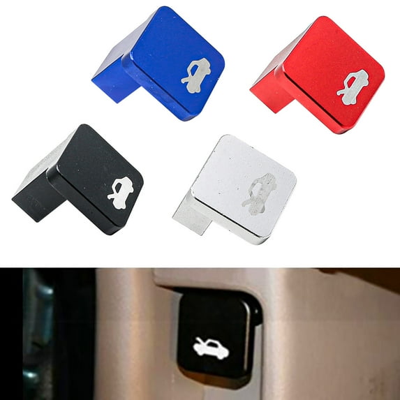 Taosunzt Hood Release Latch Handle Modified Parts Aluminium Release ...