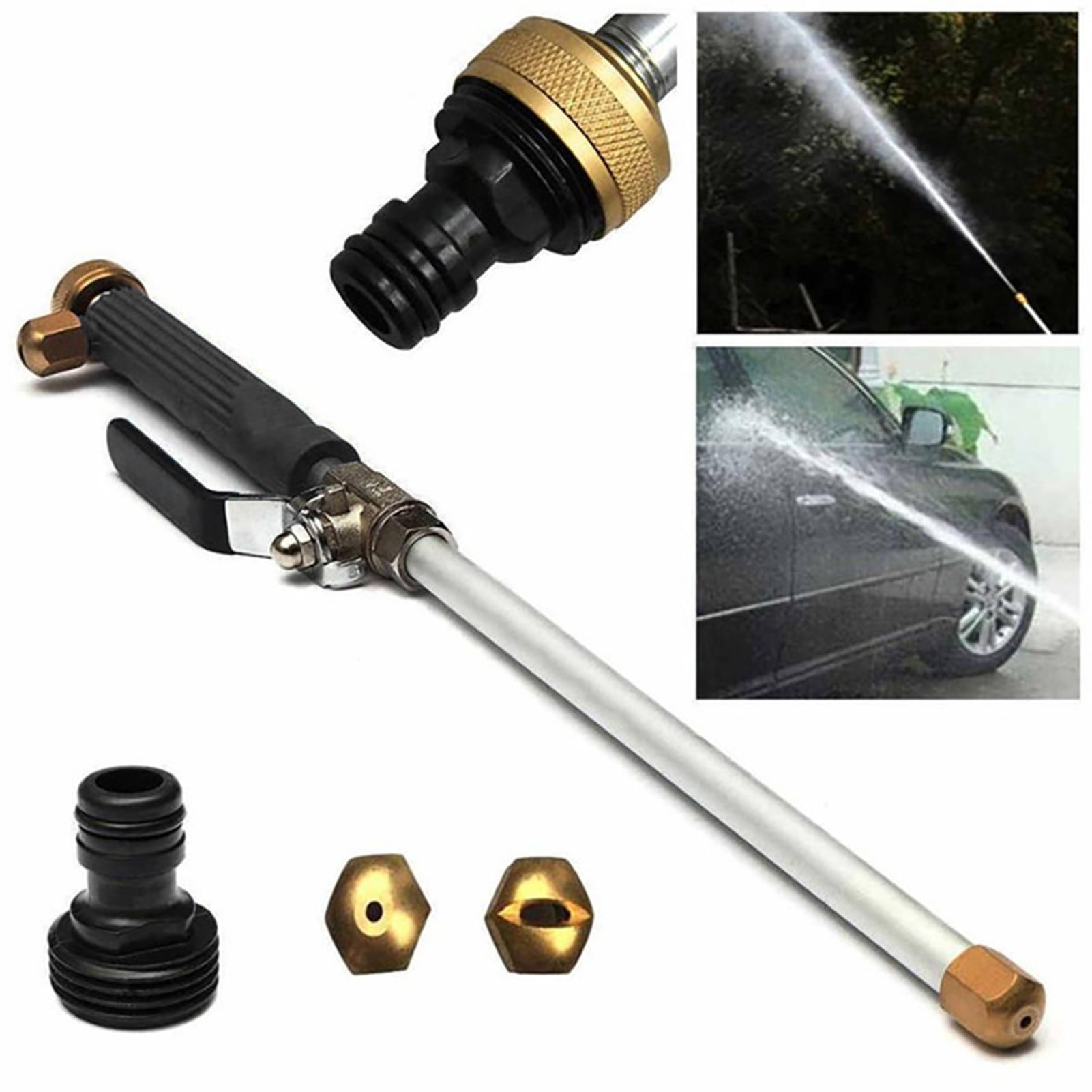 Taosunzt Jet Nozzle Power Washer Wand High Pressure Garden Hose Washer ...
