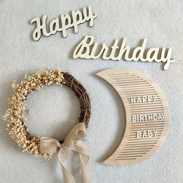 Kate Aspen Woodland Baby Blocks, Set of 4, for Baby Shower Decoration ...