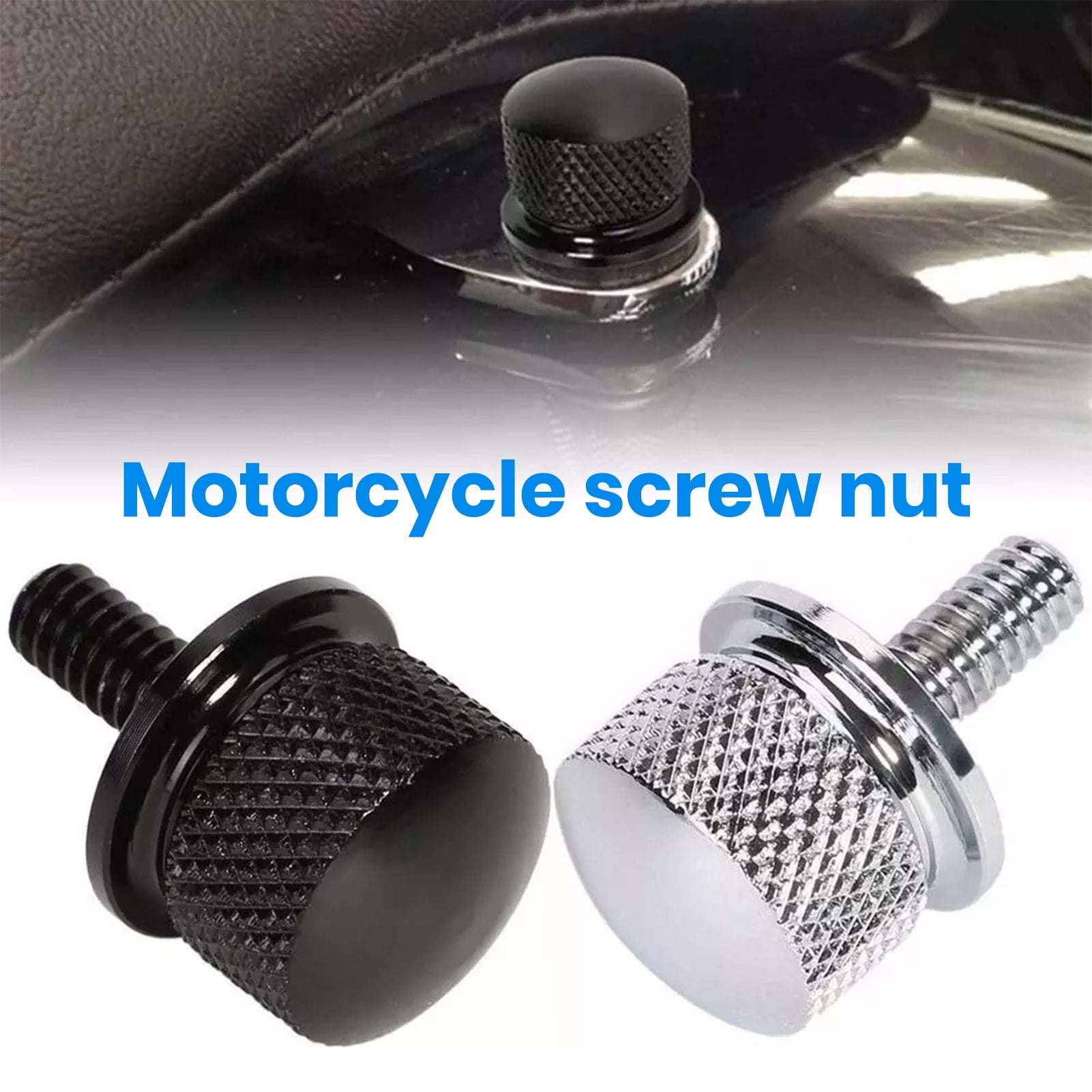 Taosunzt Motorcycle Screw Rust-resistant Easy Installation Seat Bolt ...