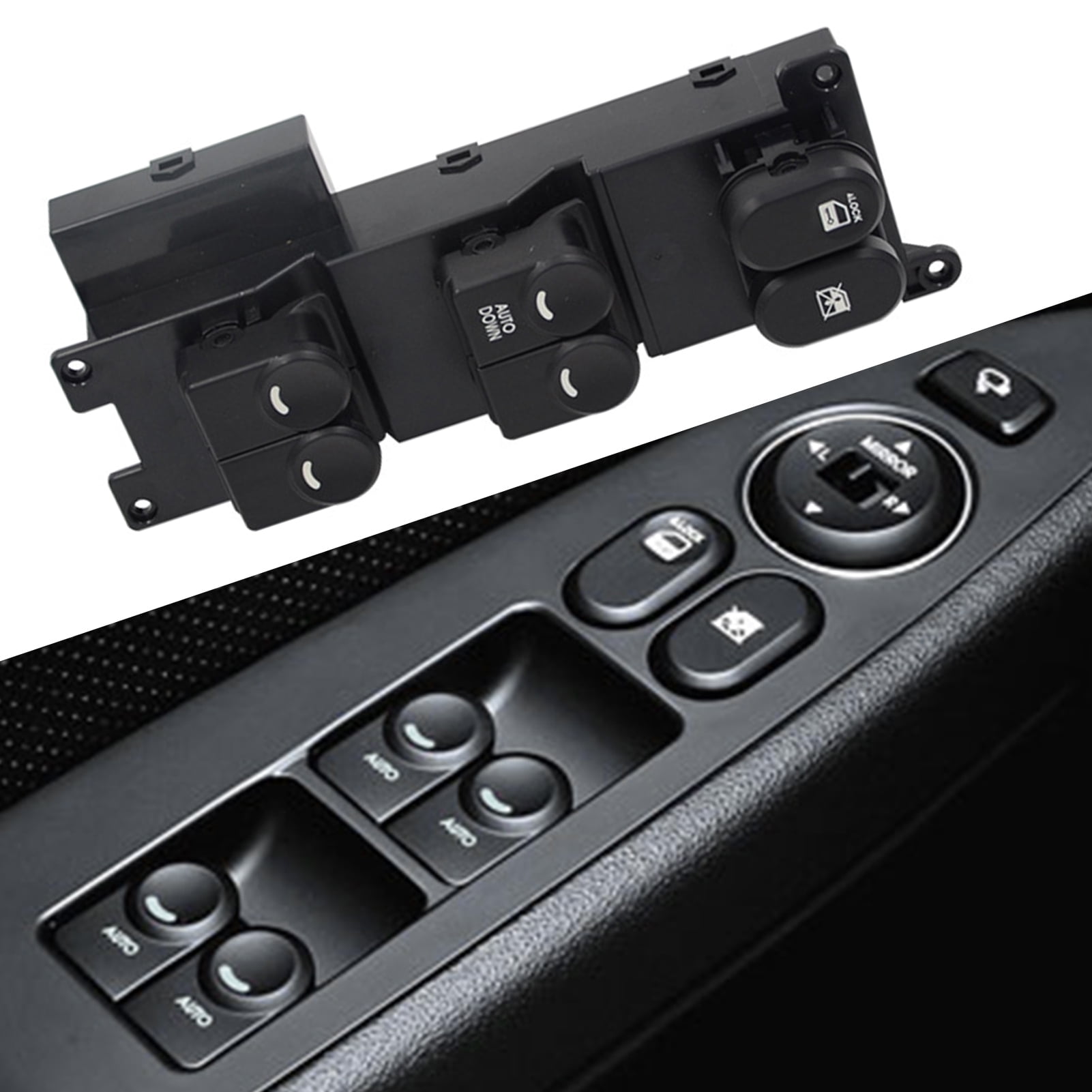 Taosunzt Power Window Switch Electric Direct Replacement ABS Car Left ...