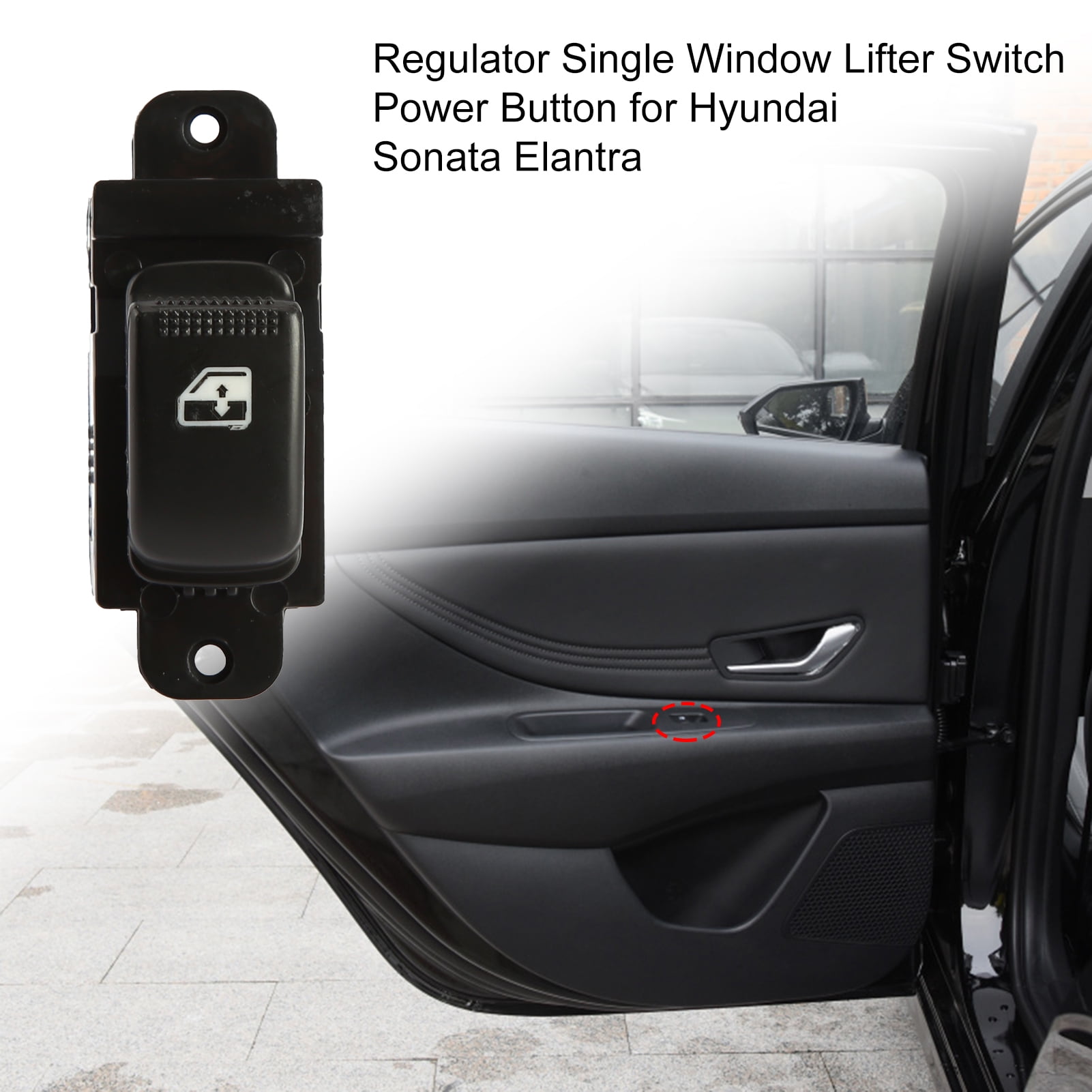 Taosunzt Regulator Single Window Lifter Switch Power Button 93580-3D000 ...