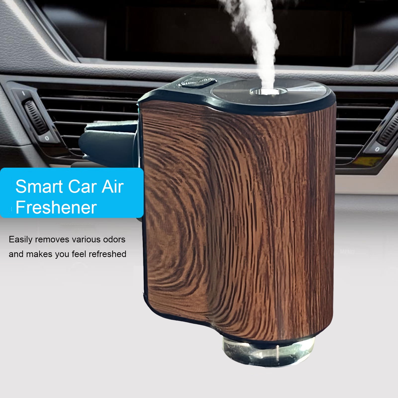 Taosunzt Smart Car Air Freshener Essential Oil Diffuser Adjustable ...