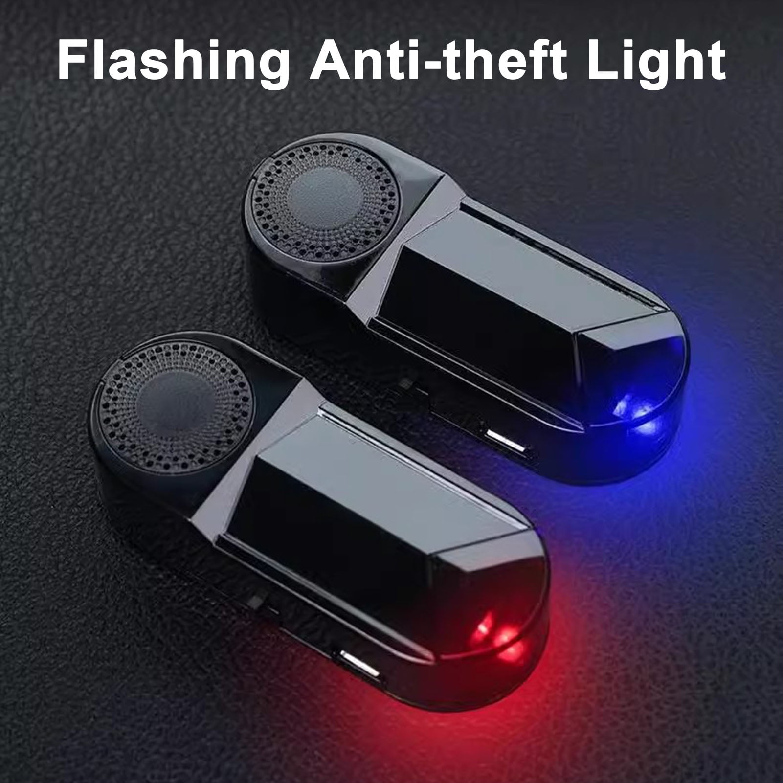 Taosunzt Solar-powered LED Warning Light High-Brightness Smart Sensor ...