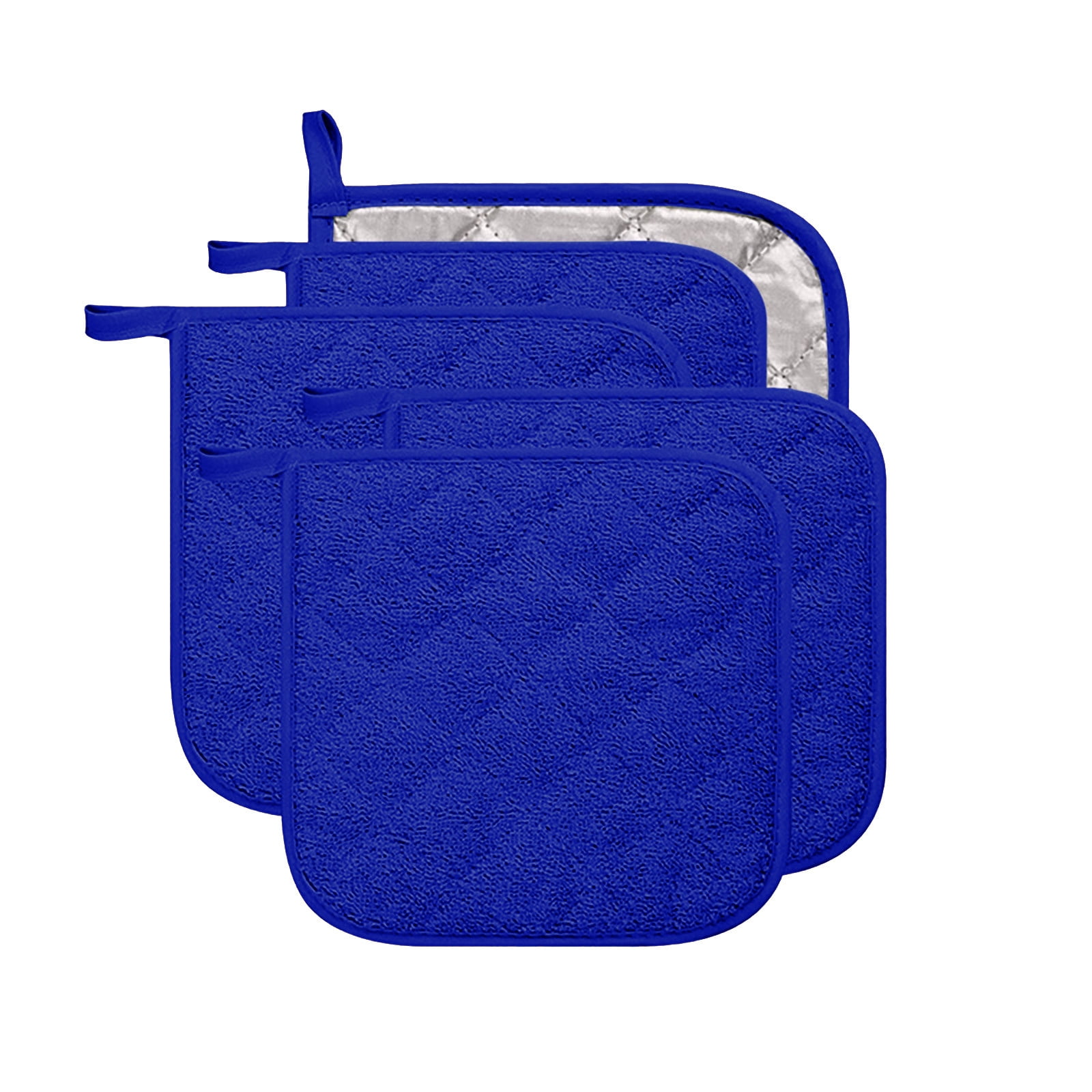 Taotanxi 100% Cotton Kitchen Everyday Basic Terry Pot Holder Heat ...